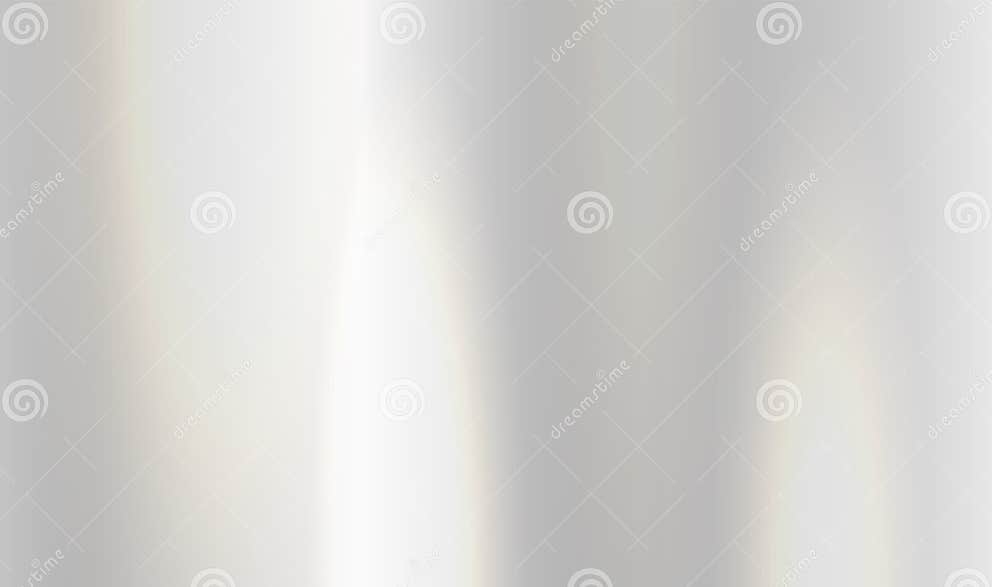 Silver Gradient Background. Chrome Metal Texture Stock Vector - Illustration of cold, shiny ...