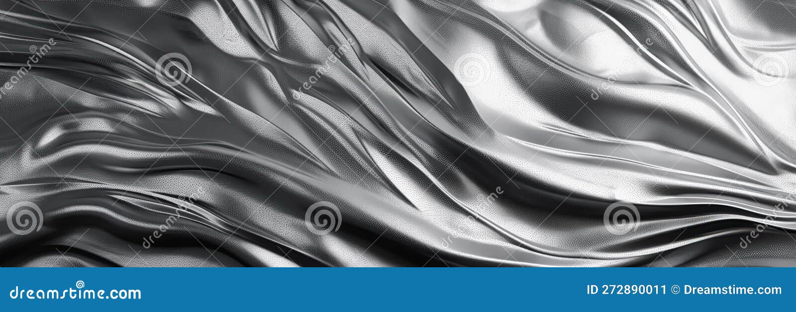 Silver Gradient Background with Molten Liquid Metal Texture. Generative ...