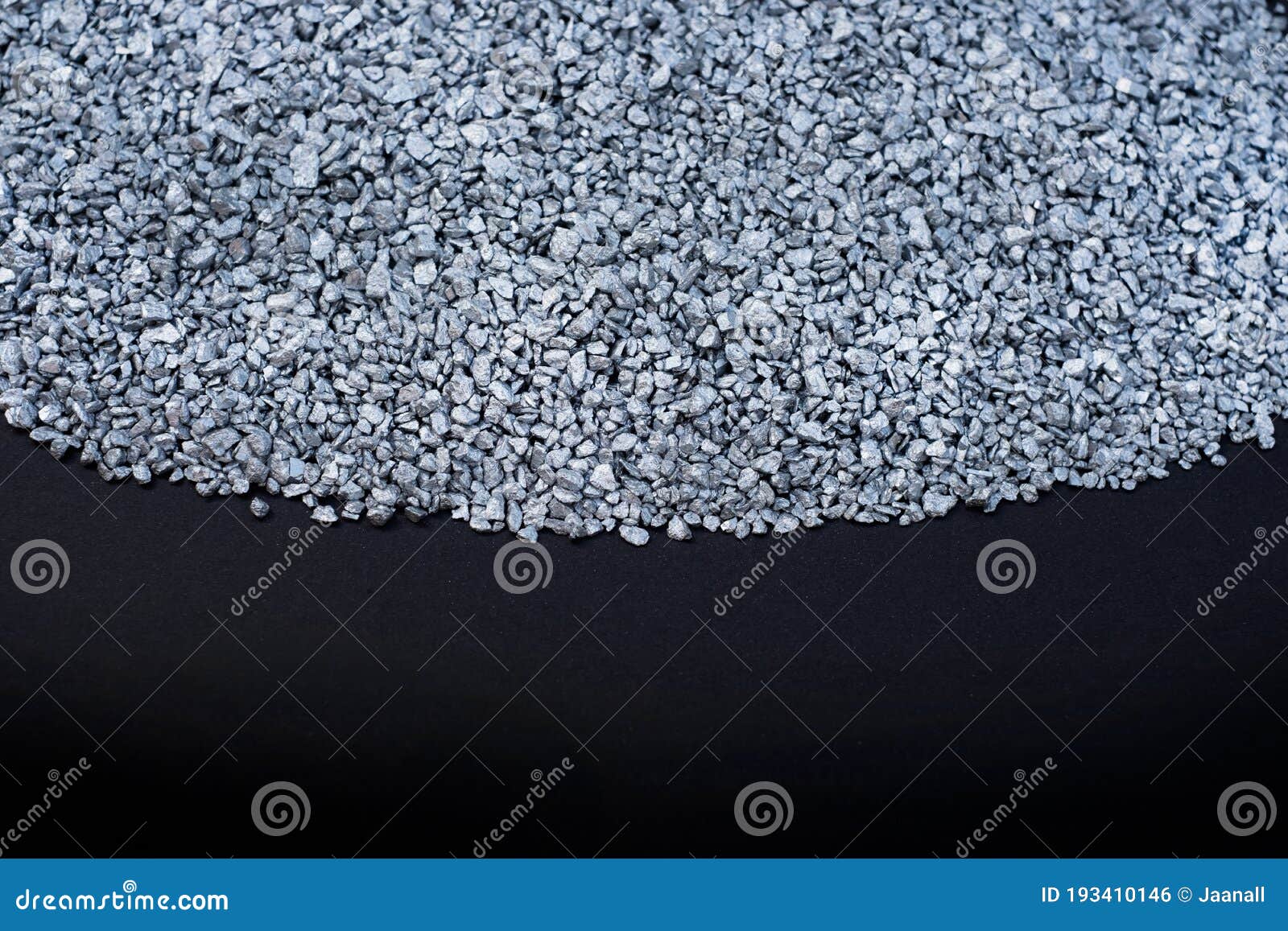 Silver Granules Border on Gray Background Stock Photo - Image of border ...