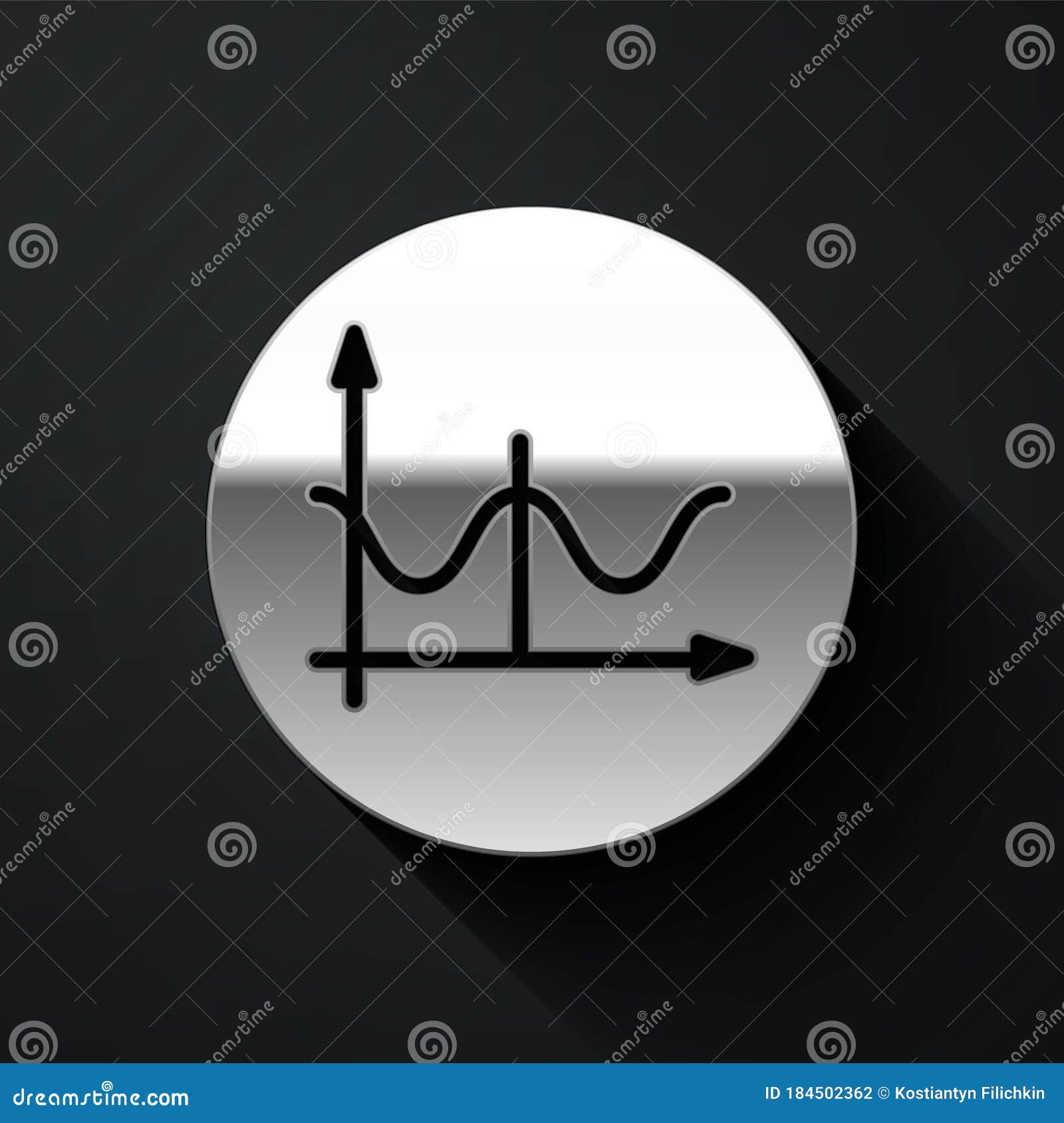 Silver Graph, Schedule, Chart, Diagram, Infographic, Pie Graph Icon ...