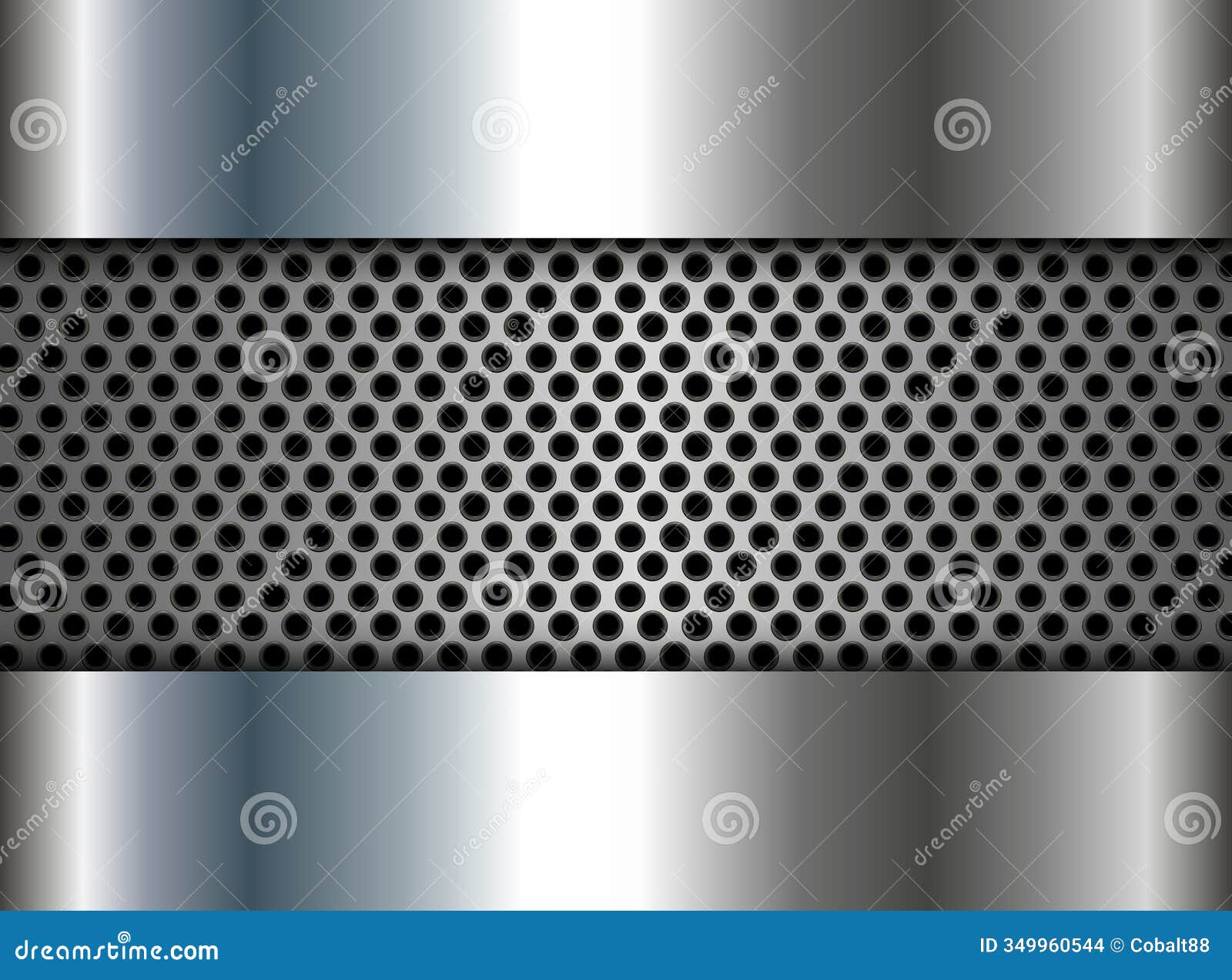 Silver Gray Metal 3D Background, Shiny Metallic Design with Interesting ...