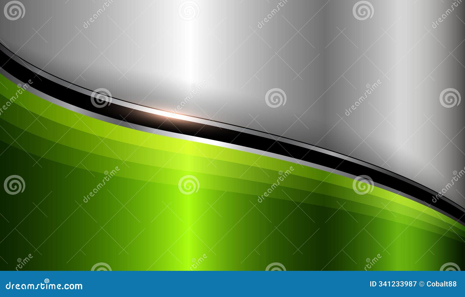 Silver Green Chrome Metal Background with Silver Shiny Texture Stock ...