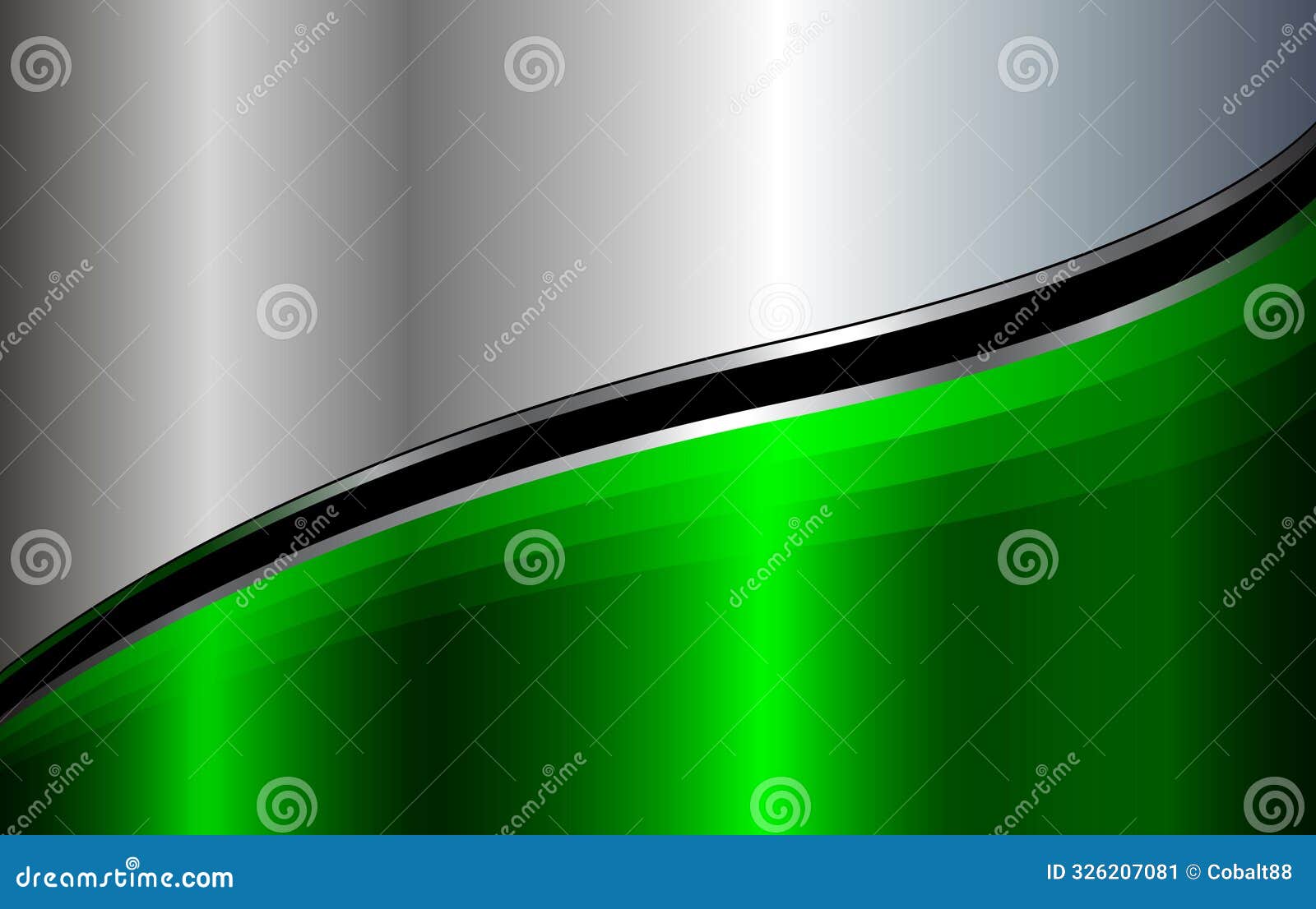 Green Metal Texture Background, Shiny Lustrous Chrome Metallic Pattern ...