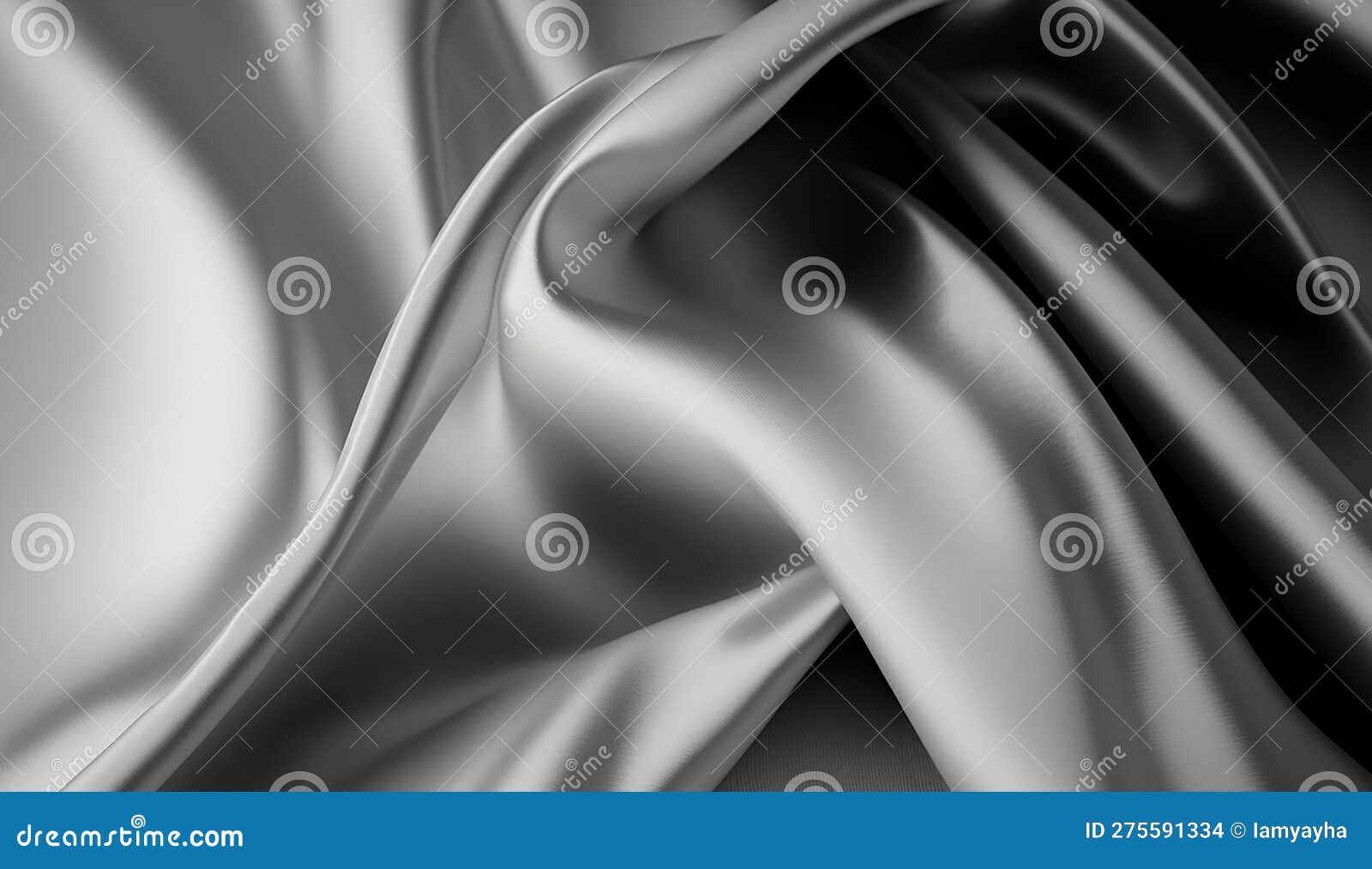 Silver Grey Silk Fabric Background Texture Abstract Pattern. Luxury ...