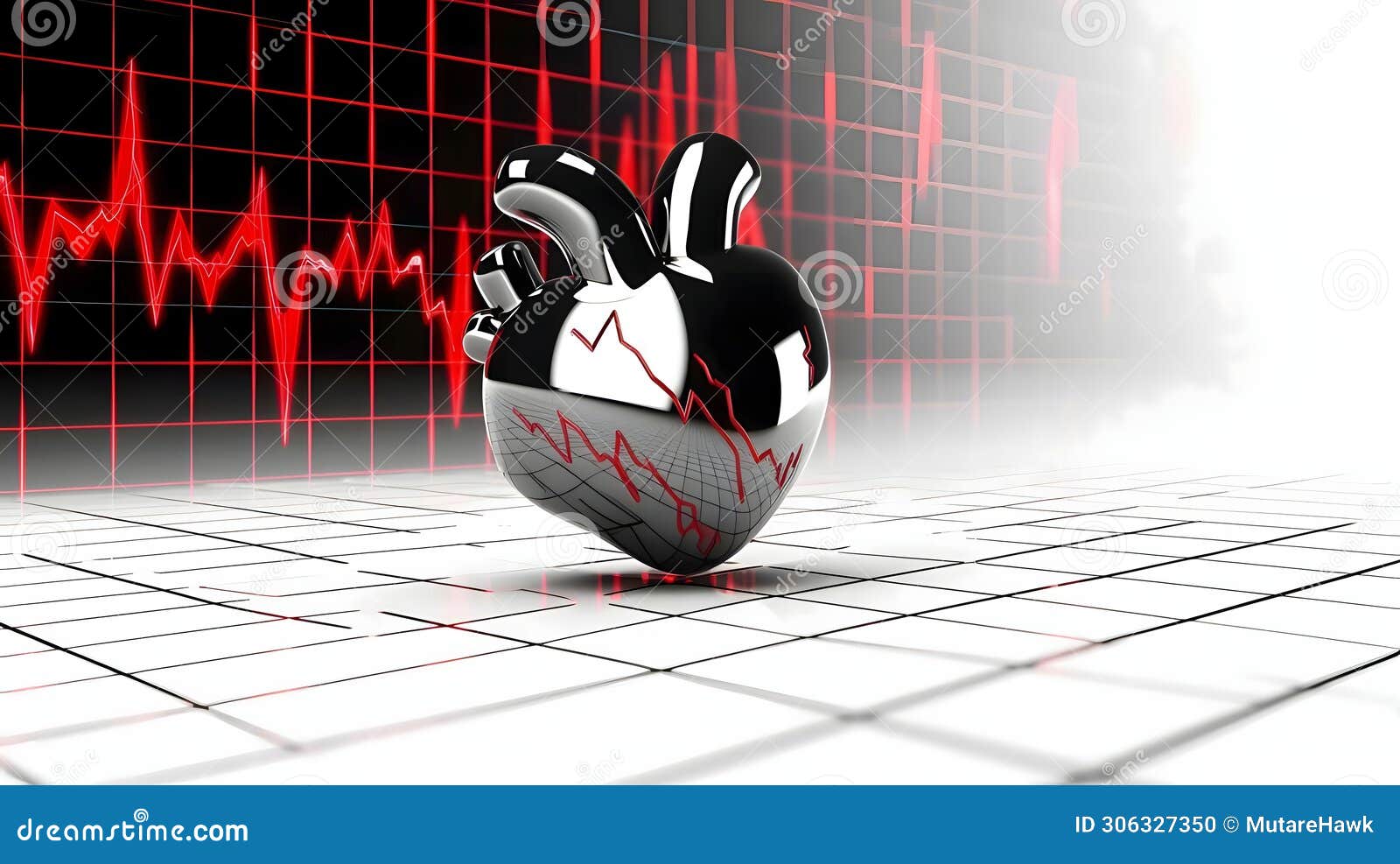 Heart And Lifeline Royalty-Free Stock Photo | CartoonDealer.com #5463711