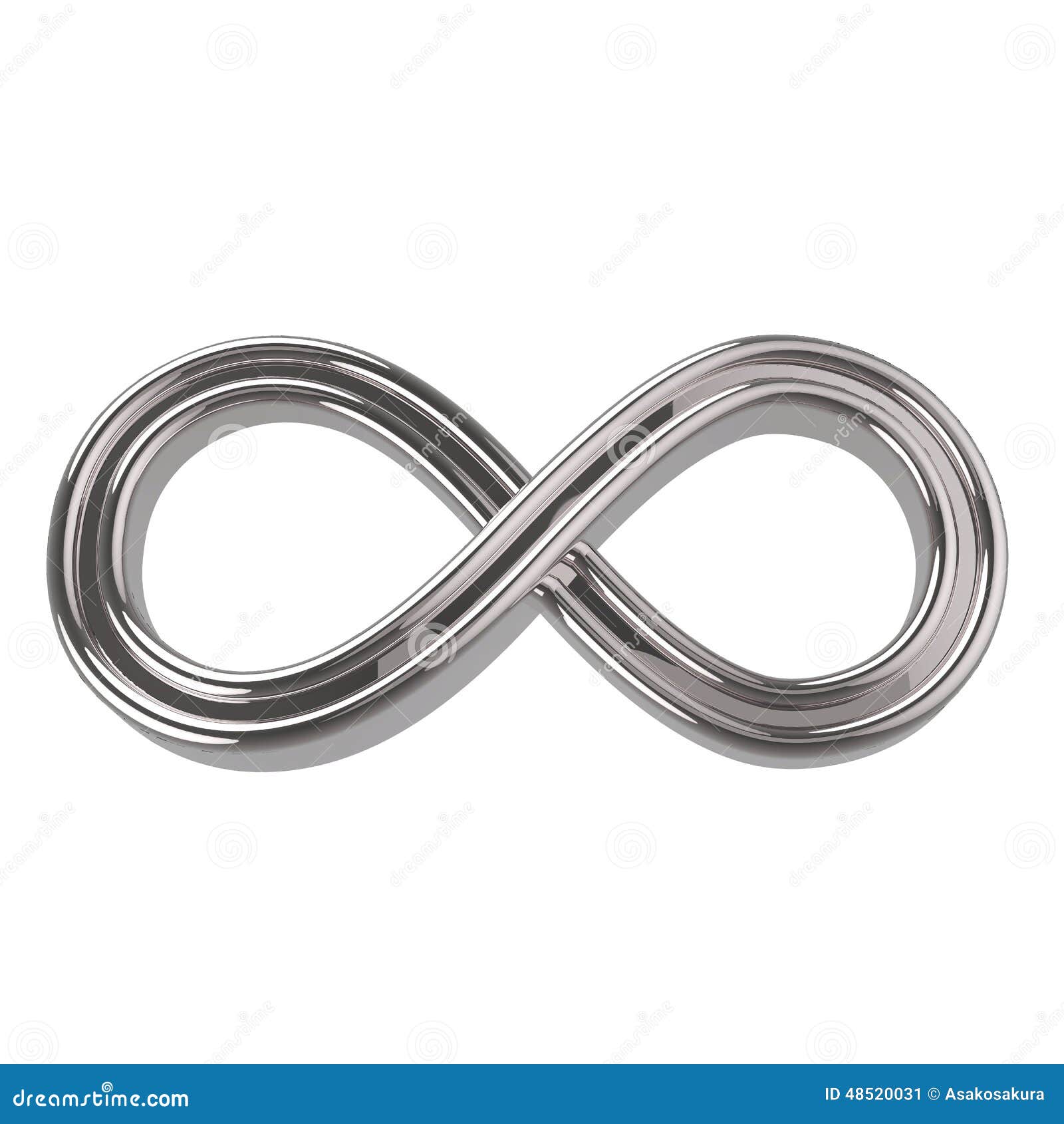 Silver Infinity Symbol Stock Photography | CartoonDealer.com #16839026