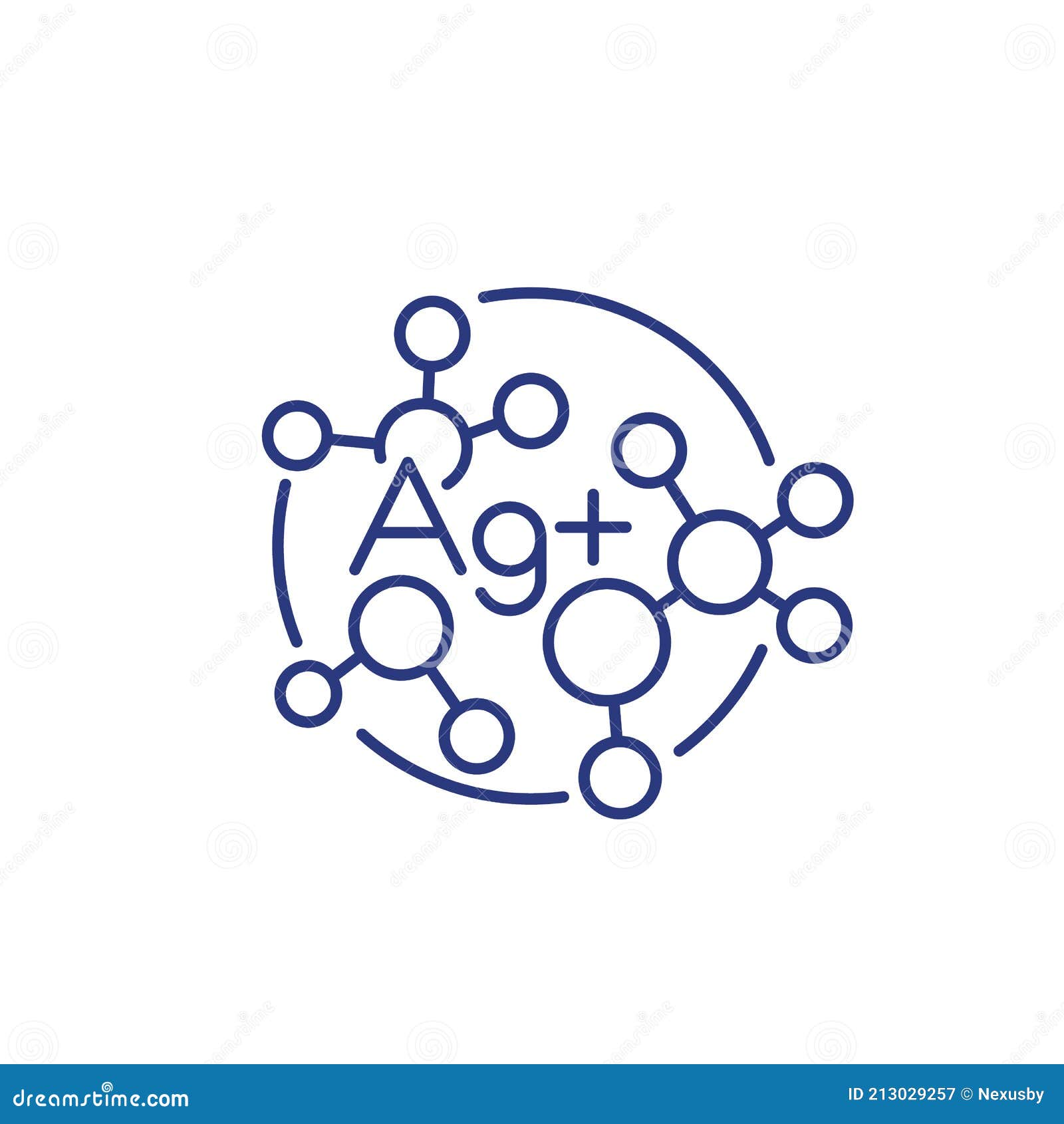 Ions Vector Illustration. Labeled Chemical Molecule Electric Charge ...