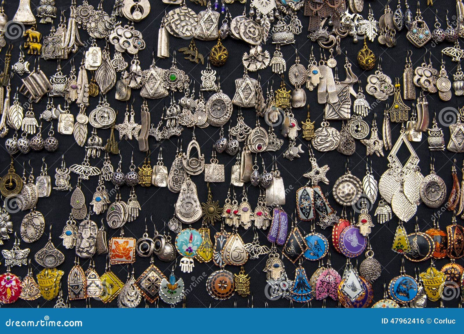 Silver jewels stock photo. Image of chain, present, silver - 47962416