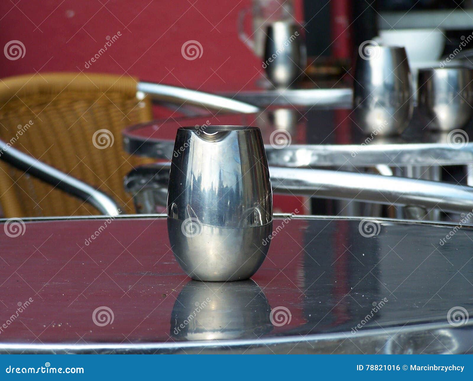 Silver jug stock photo. Image of restaurants, cafe, silver - 78821016