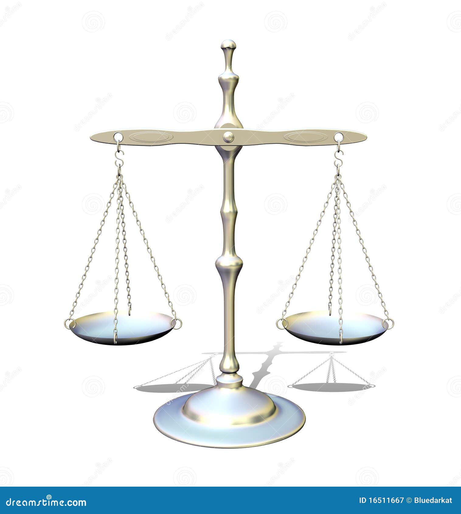 Silver Justice Balance stock illustration. Illustration of symbolic ...