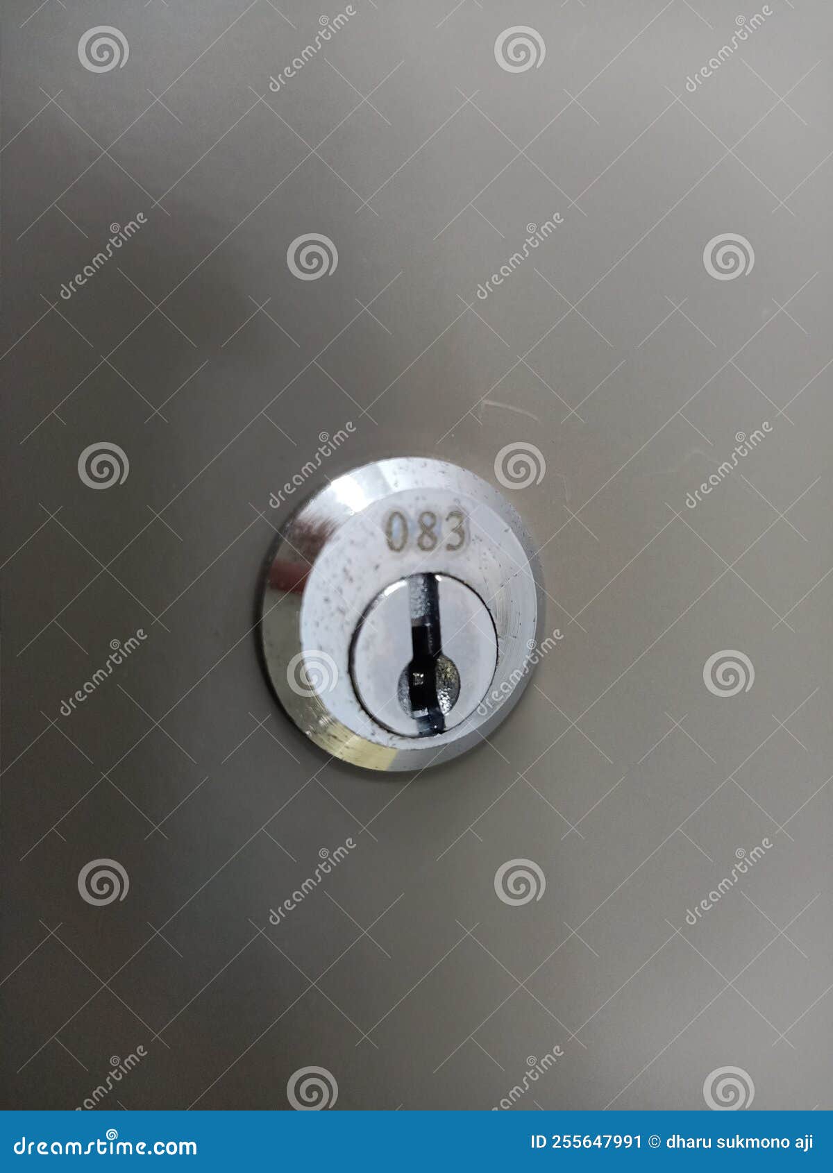 Silver Key House and Locker Stock Image - Image of silver, house: 255647991