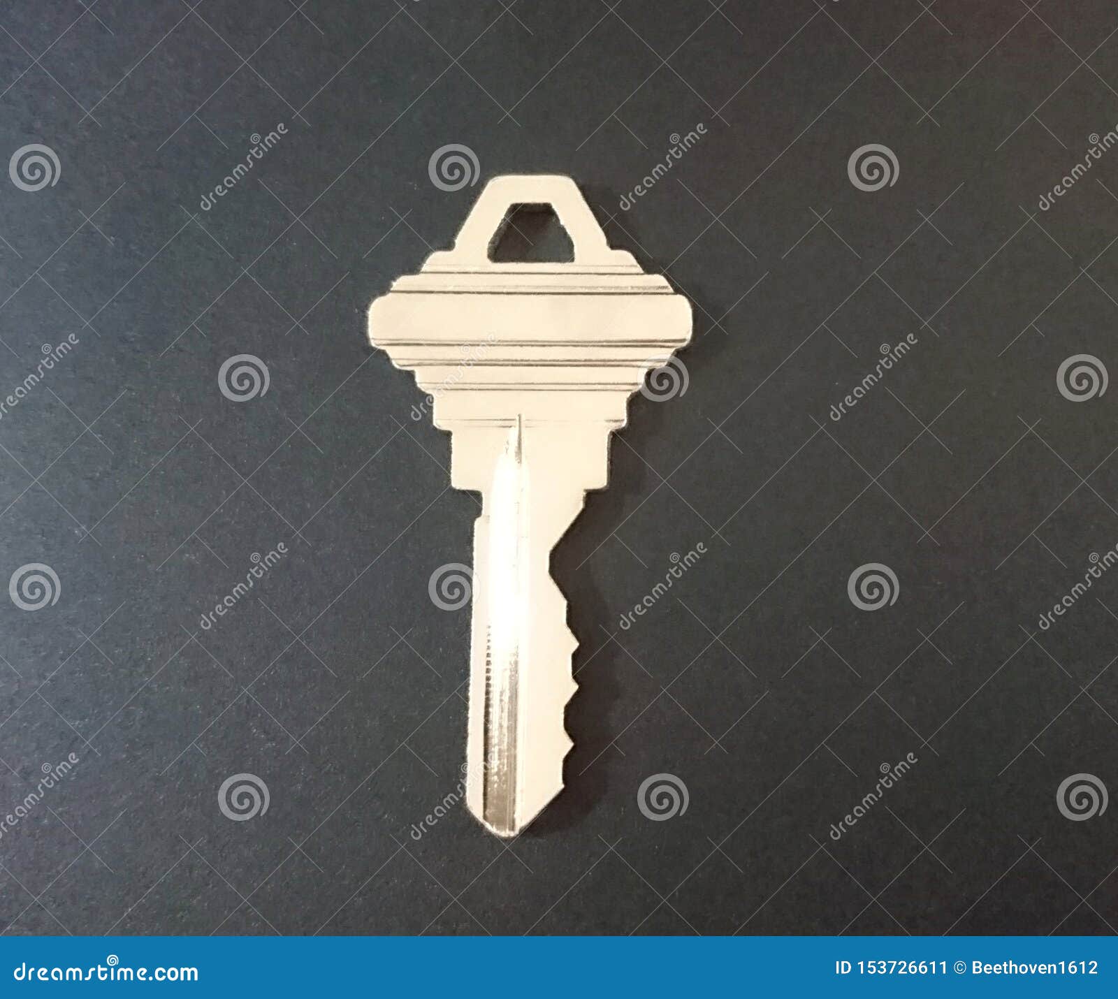 Silver Key stock image. Image of steel, background, stainless - 153726611