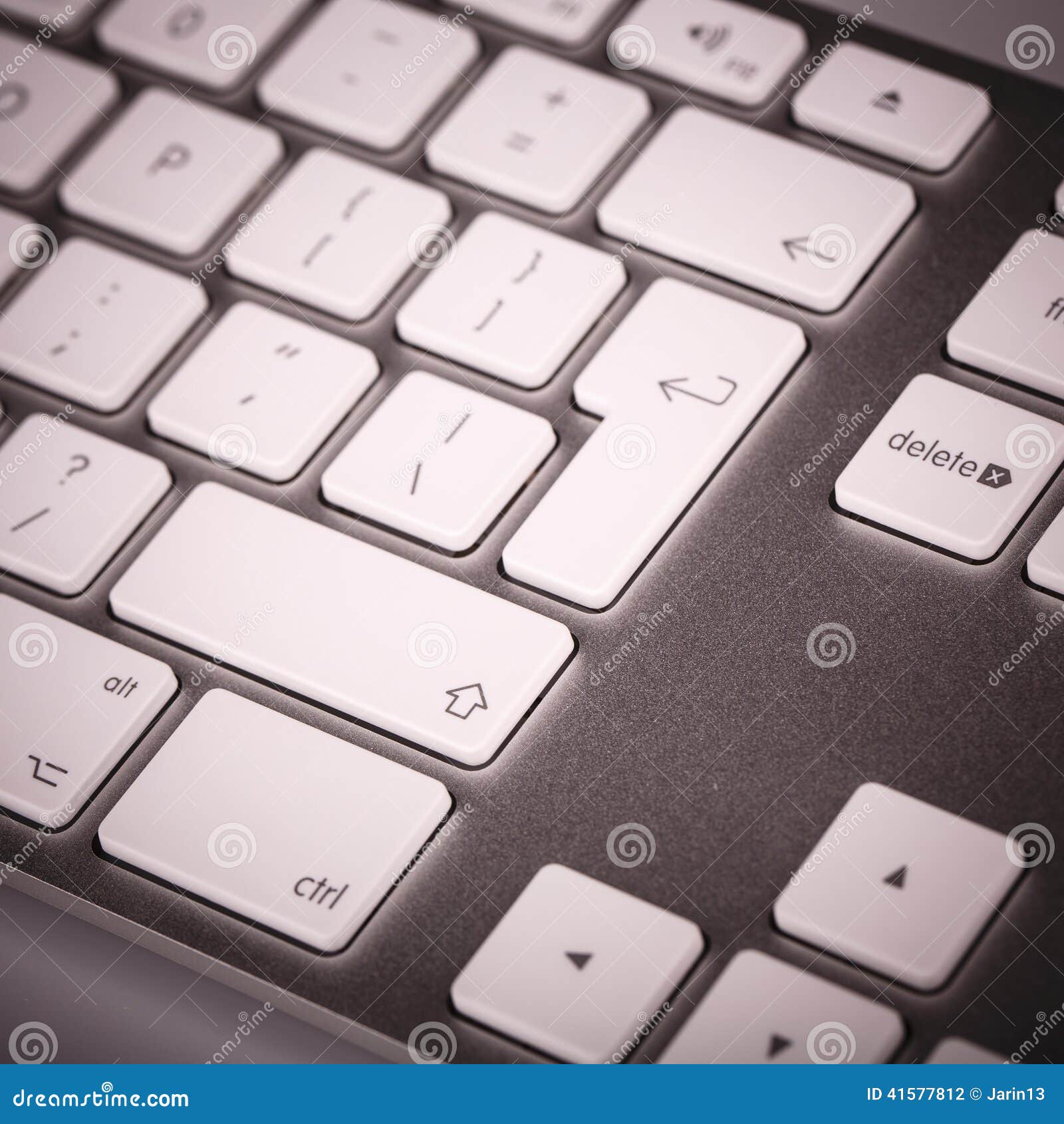 Silver keyboard stock photo. Image of text, digital, alphabet - 41577812