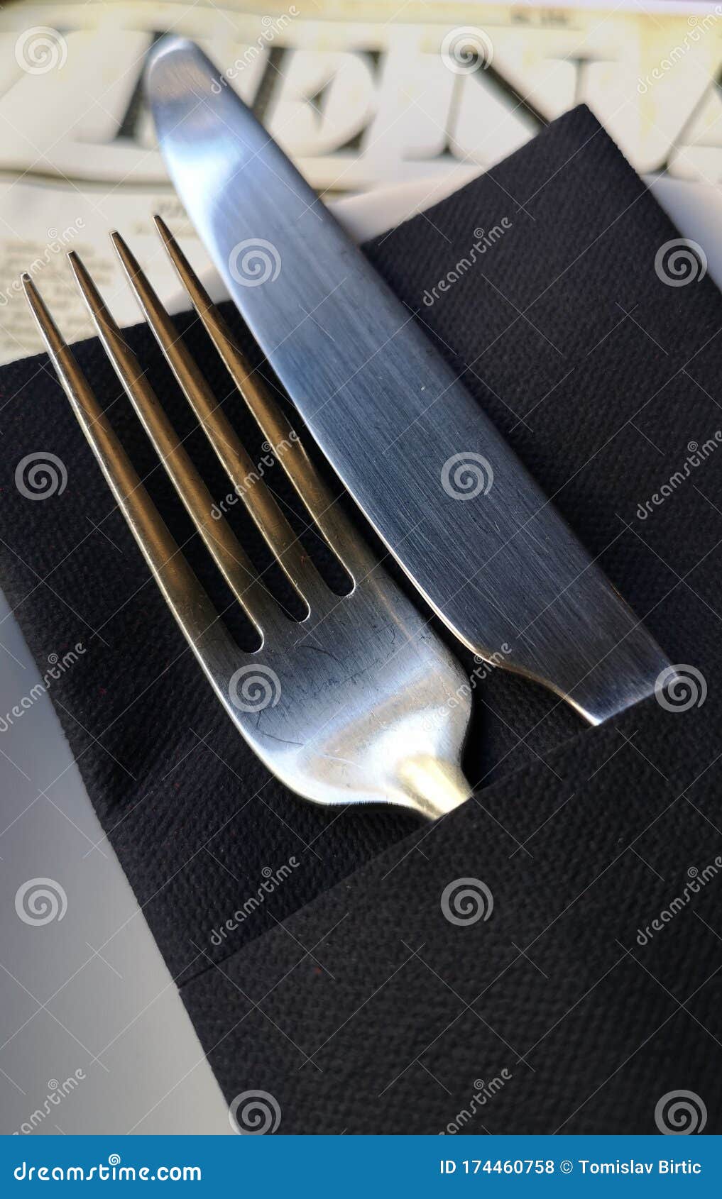 Silver / Knife and Fork stock photo. Image of eating - 174460758