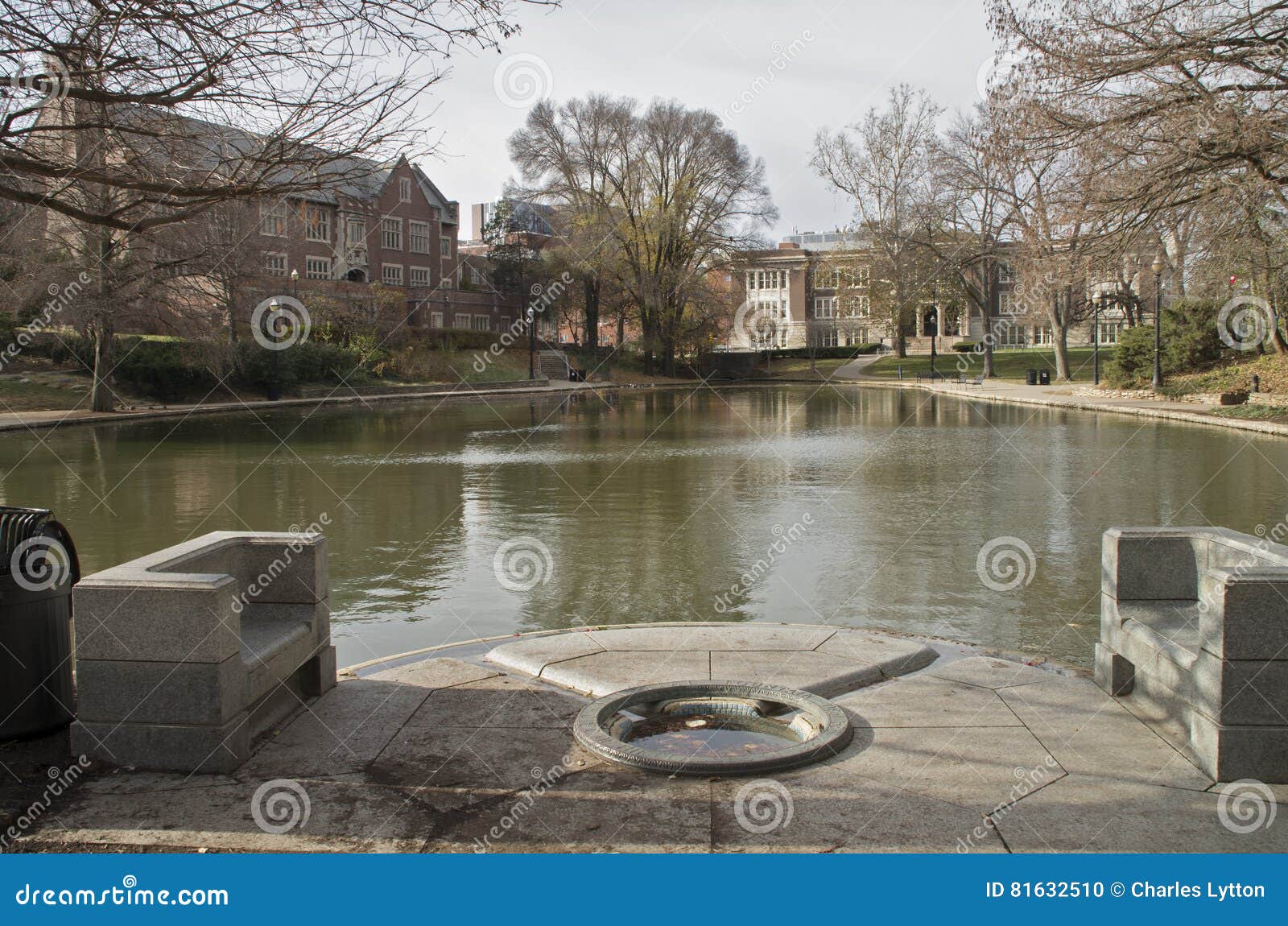 Osu Mirror Lake From Above