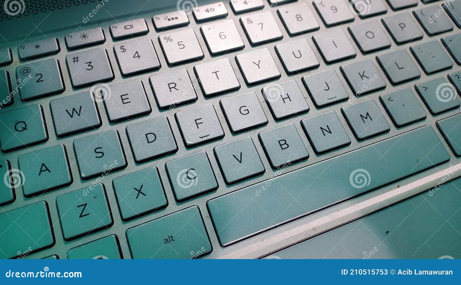 Silver laptop keyboard stock image. Image of east, black - 210515753