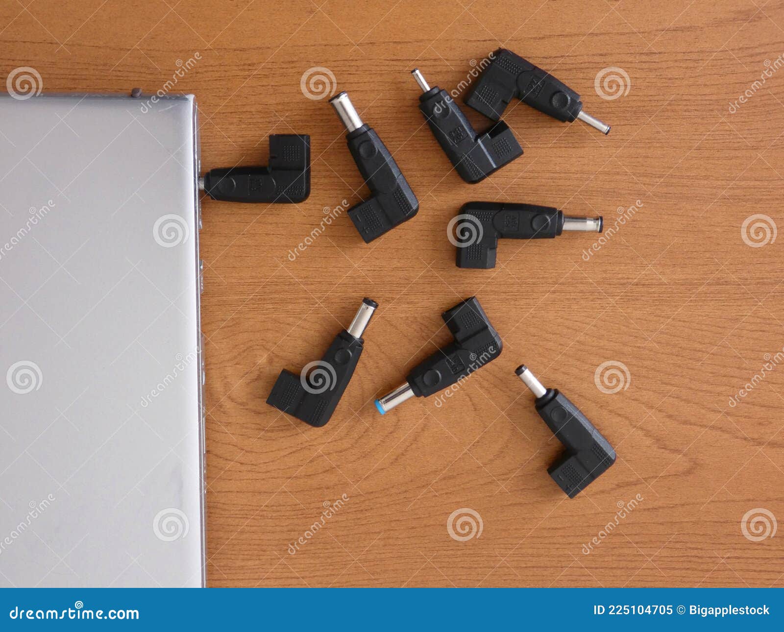 Laptop Plugs stock image. Image of electricity, electric - 225104705