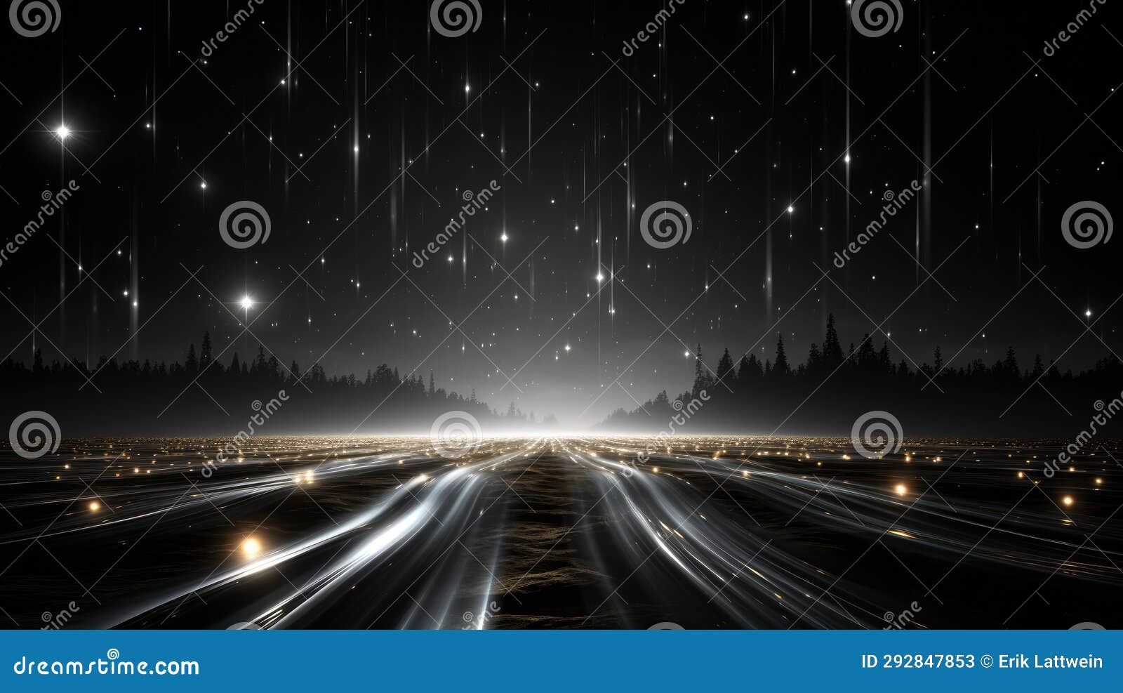 Silver Light Streaks Background Stock Photography Stock Image - Image ...