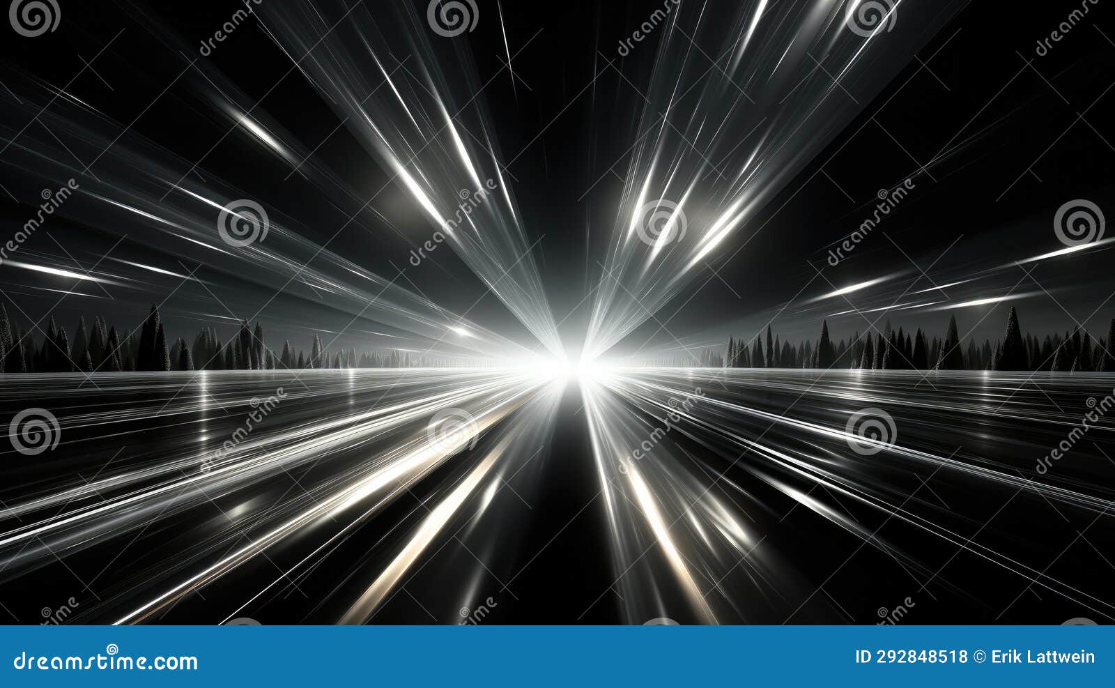 Silver Light Streaks Background Stock Photography Stock Photo - Image ...