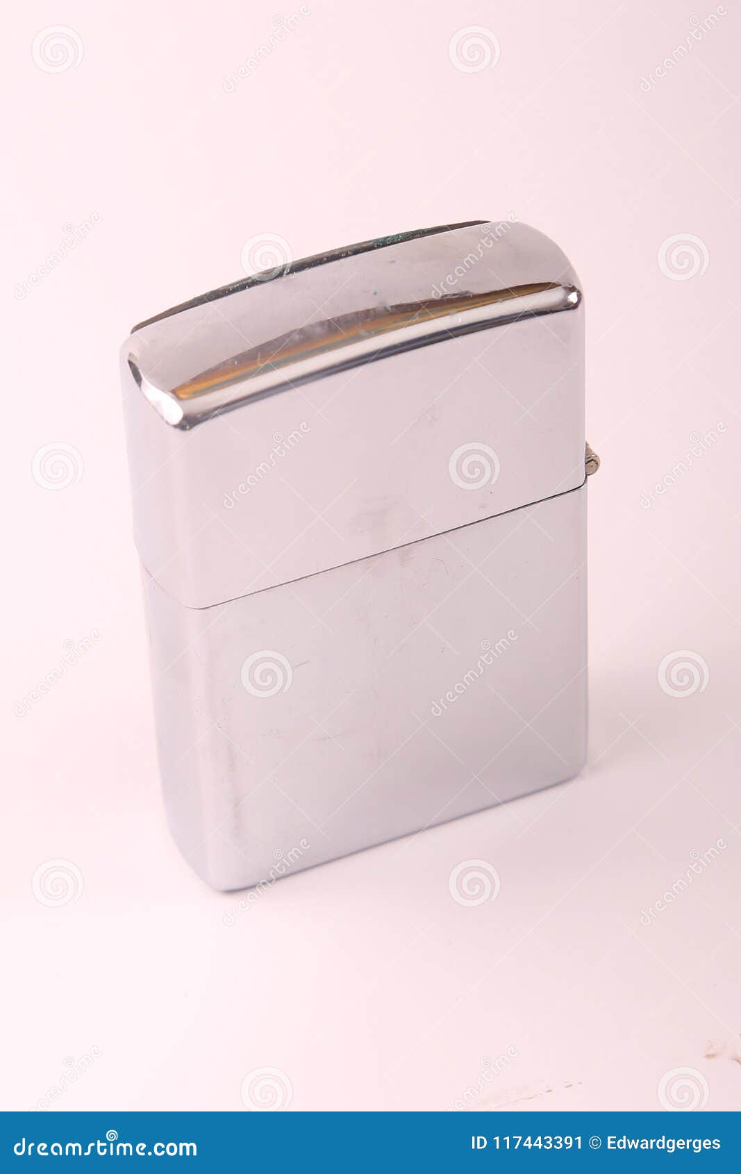 Silver Lighter stock image. Image of color, butane, close - 117443391