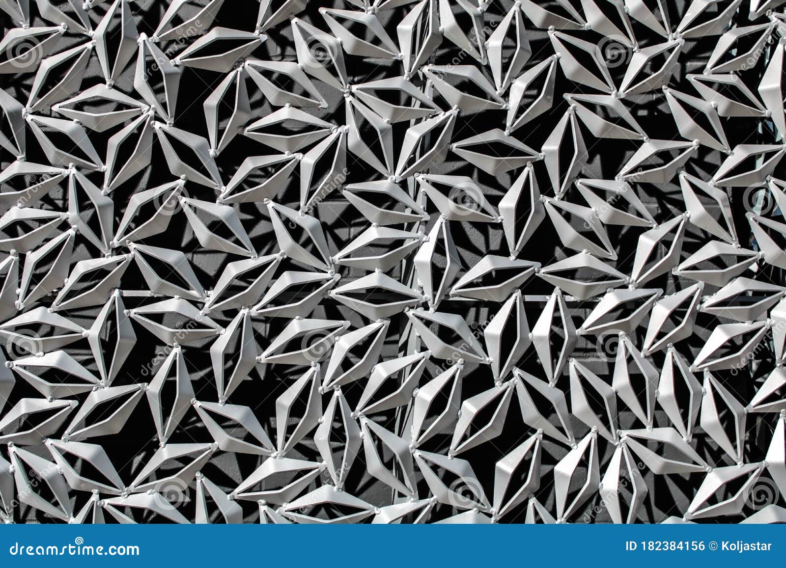 Silver-like Metallic Patterns Stock Photo - Image of monochrome, like ...