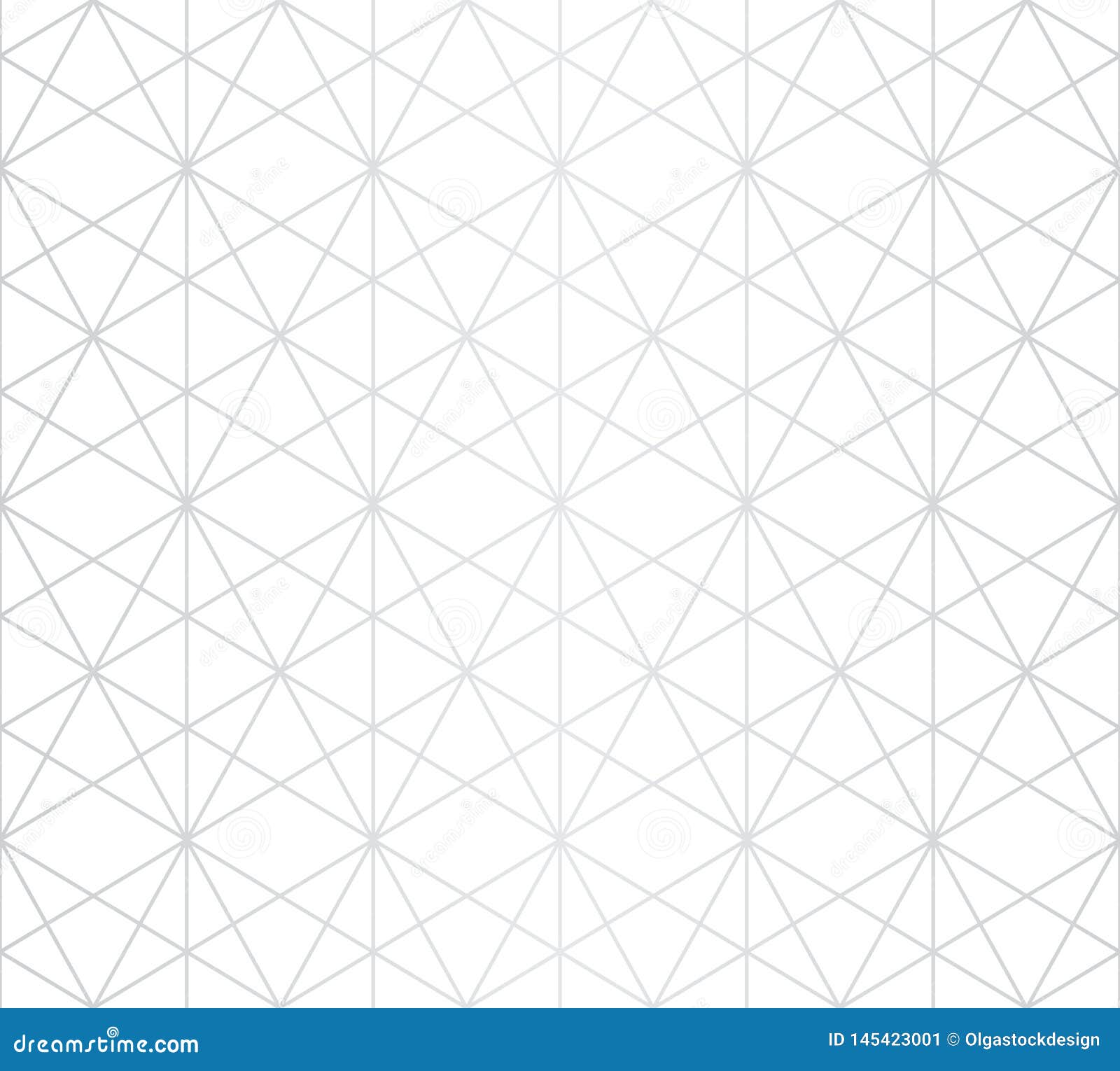 Silver Linear Pattern. Vector Geometric Seamless Texture. Subtle ...