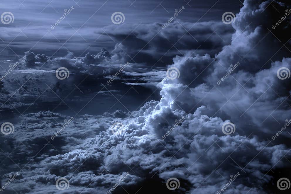 Silver Lining in the Clouds Stock Image - Image of dark, mother: 563693