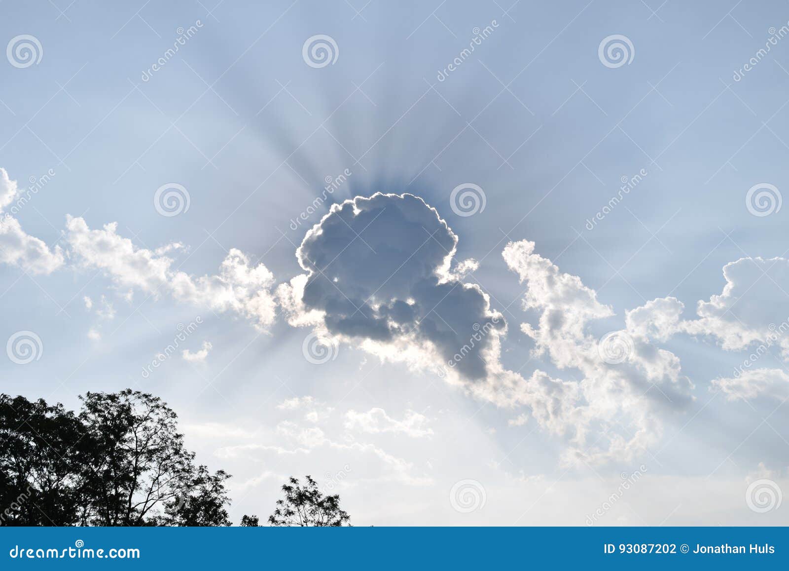 The Silver Lining stock photo. Image of dream, empower - 93087202