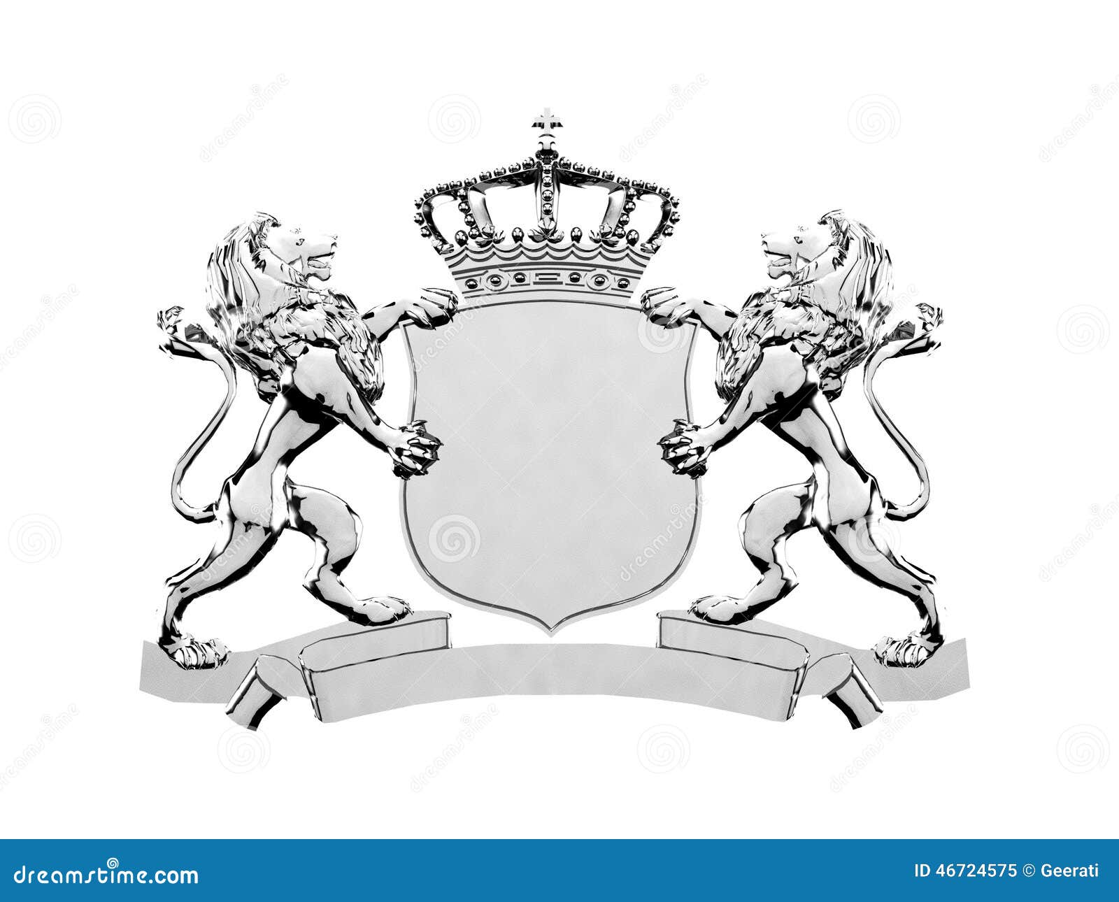 Lion Crest Logo. King Royal Symbol, Men Fashion Brand Identity. A ...