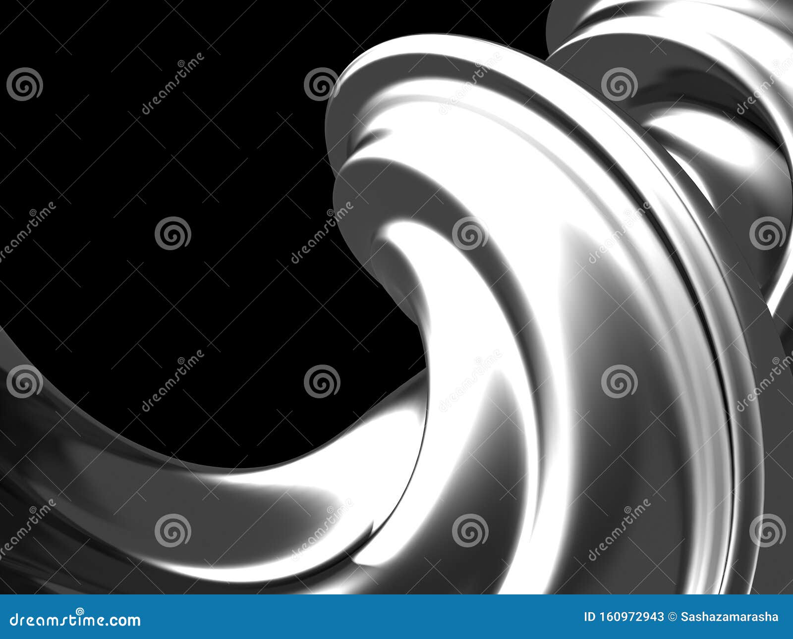Silver Liquid Abstract Shiny Splash Stock Illustration - Illustration ...