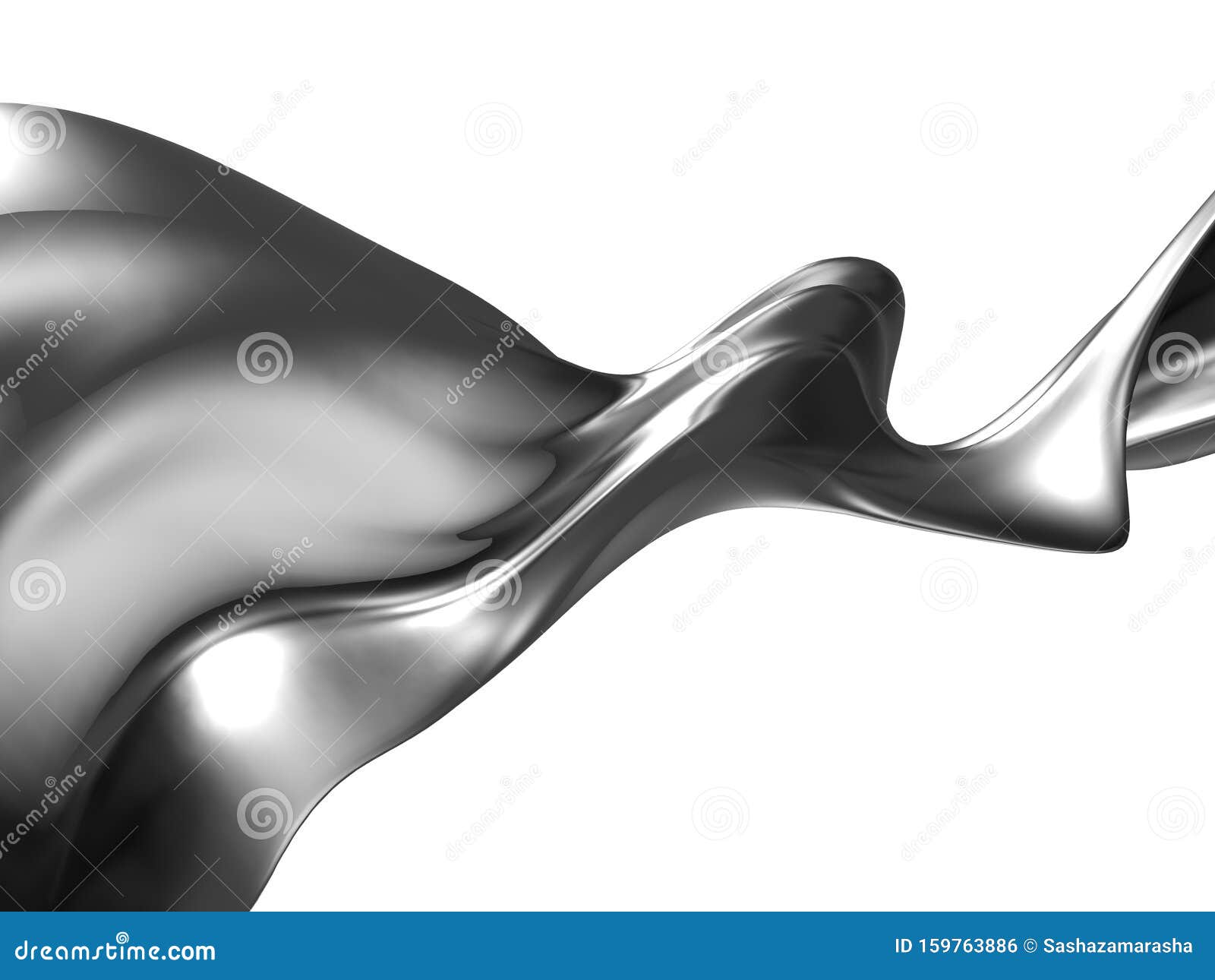 Silver Liquid Abstract Shiny Splash Stock Illustration - Illustration ...