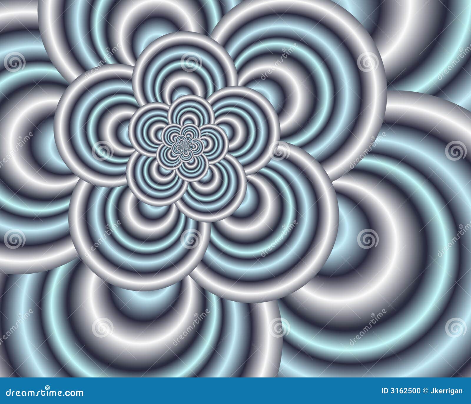 Silver Loops stock illustration. Illustration of loop - 3162500