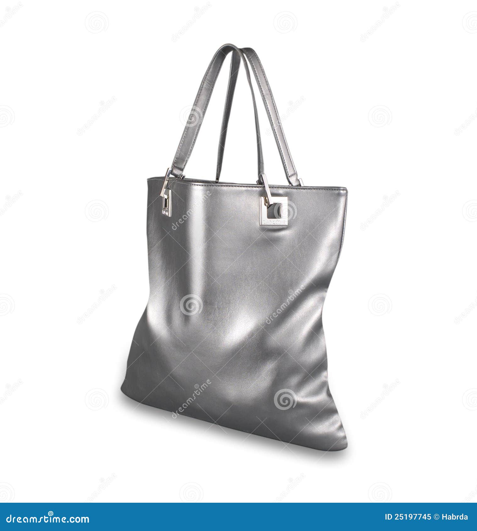 Silver luxury handbag stock image. Image of practical - 25197745