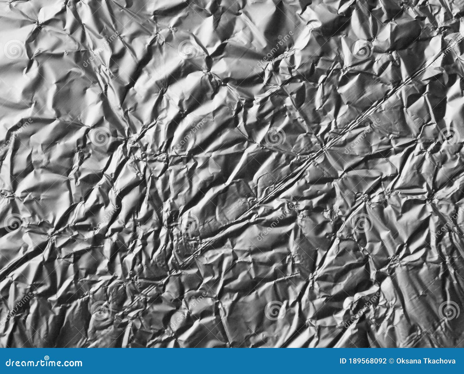 Silver Matte Crumpled Foil Texture Stock Photo - Image of glossy ...