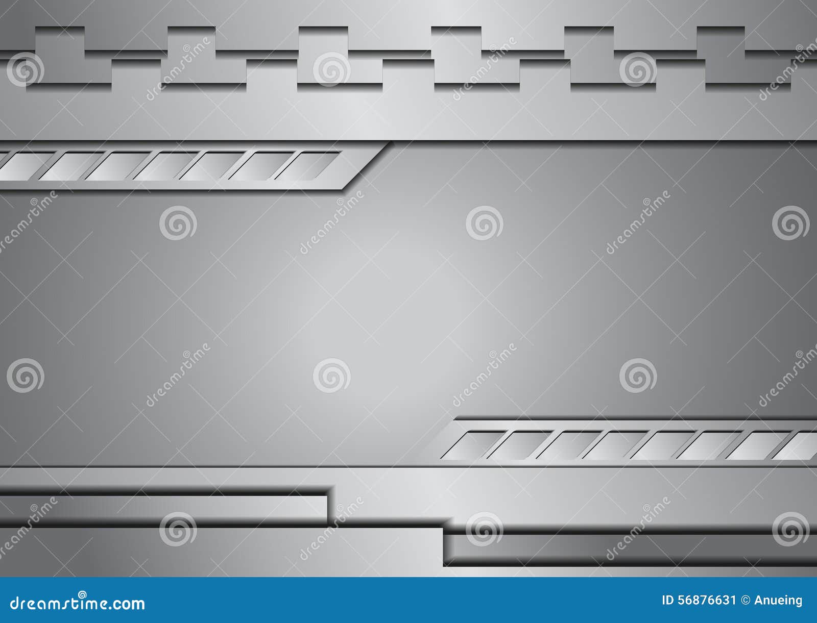 Silver Metal Abstract Background Stock Vector - Illustration of element ...