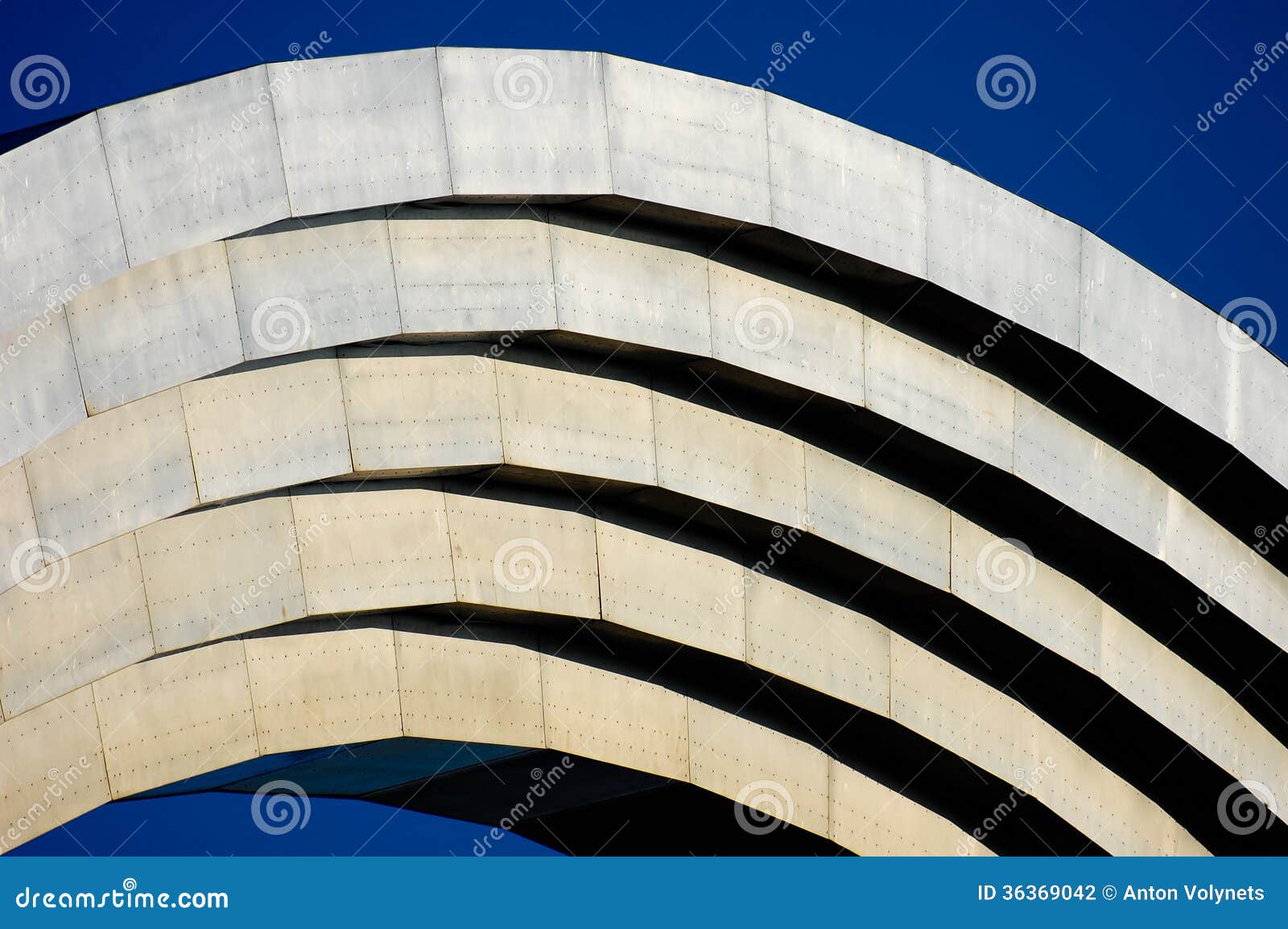 Silver metal arch stock photo. Image of kiev, arch, pattern - 36369042