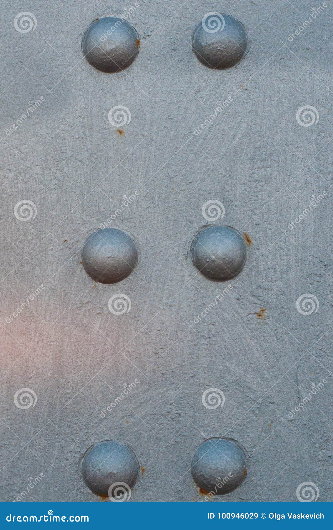 Silver Metal Background with Rivets and Arches Stock Image - Image of ...