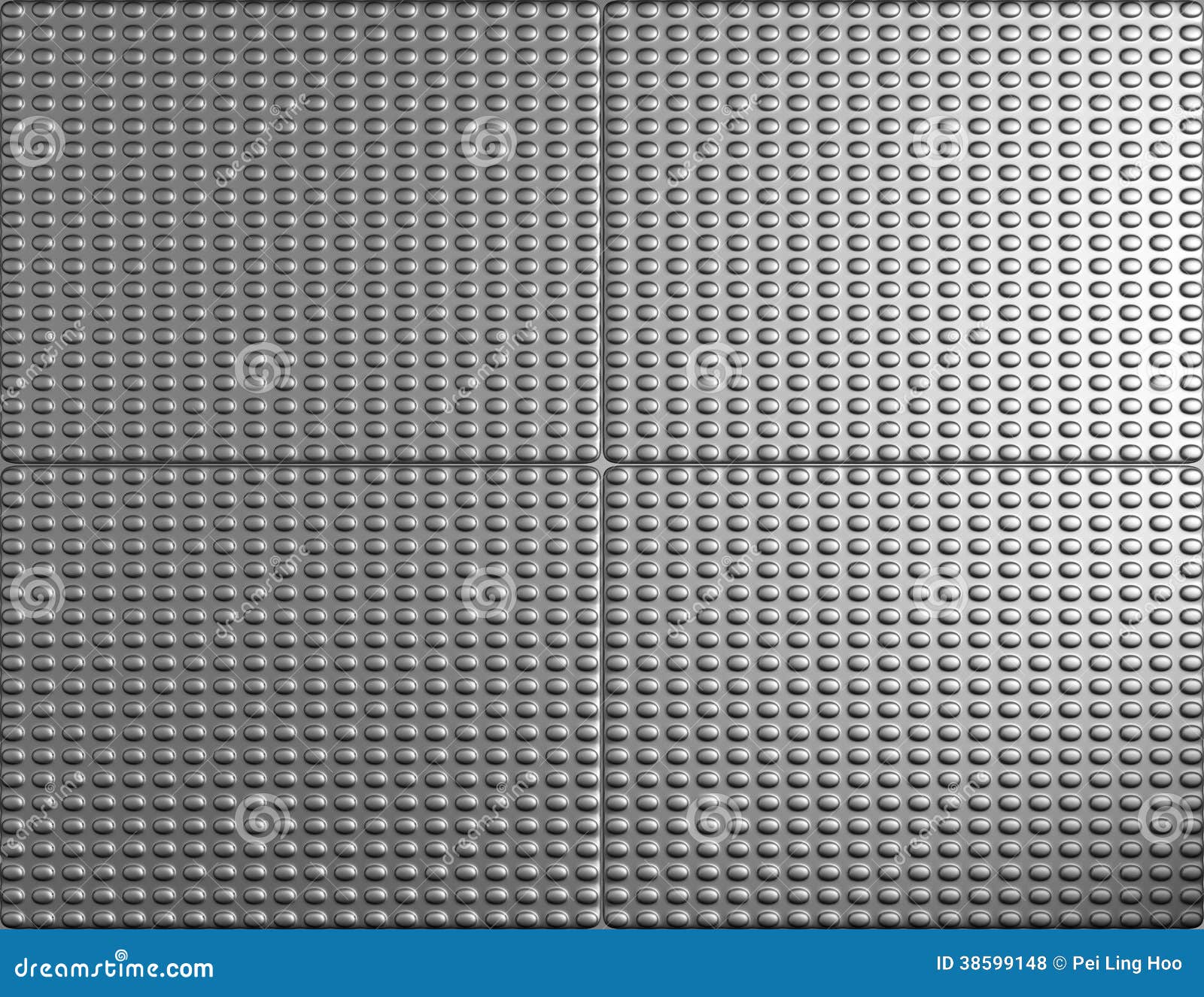 Silver Metal Bump Tile Background Stock Illustration - Illustration of ...