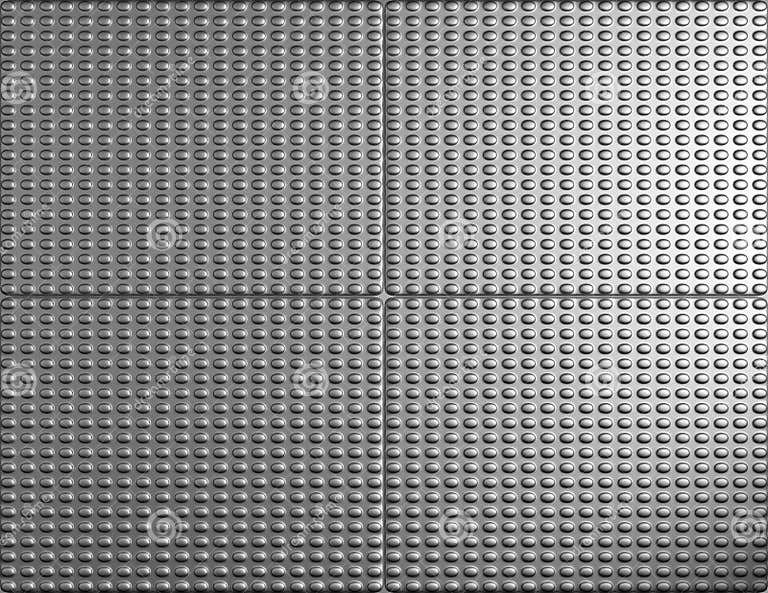 Silver Metal Bump Tile Background Stock Illustration - Illustration of ...