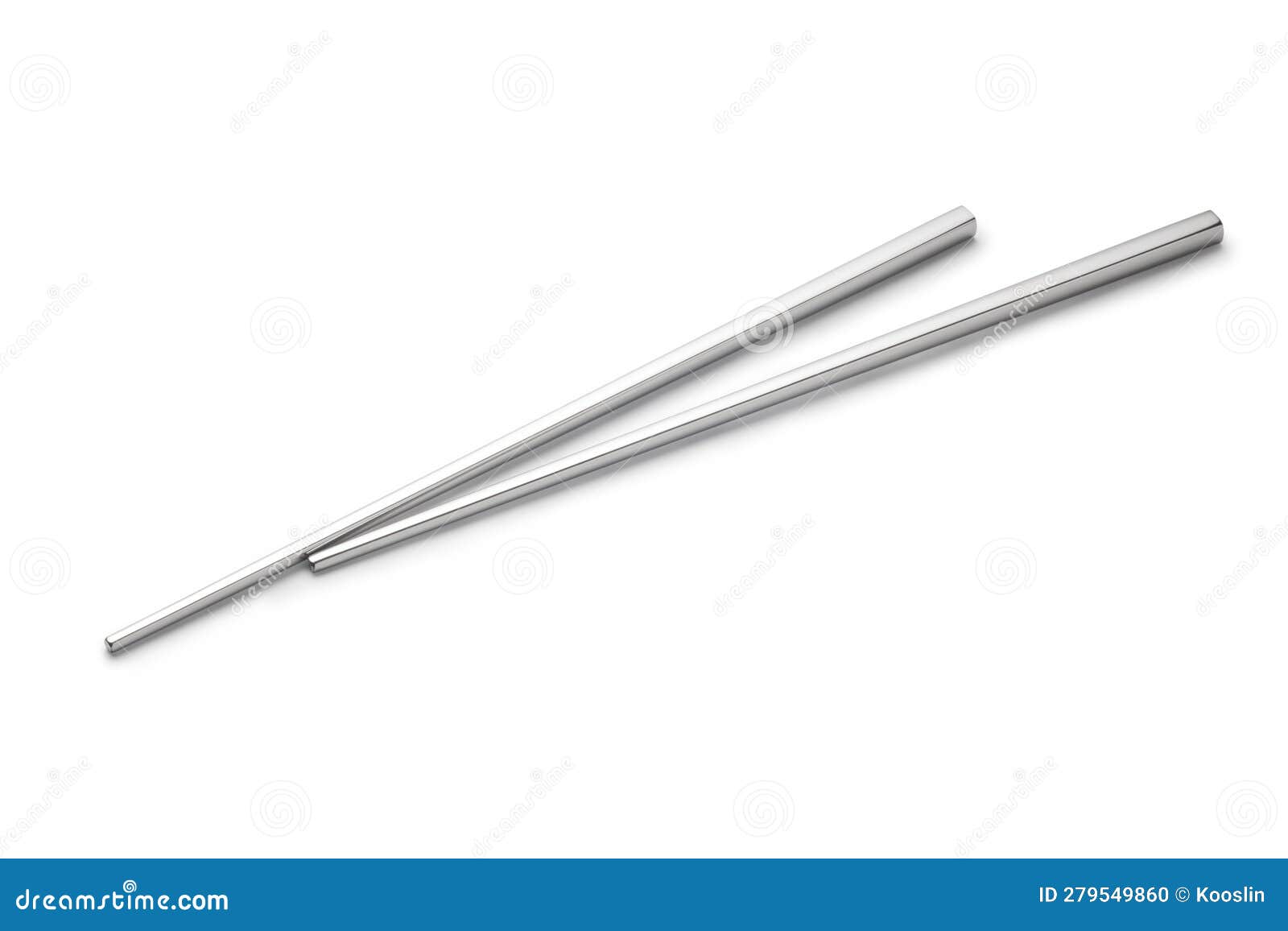 Silver metal chopsticks stock photo. Image of tradition - 279549860