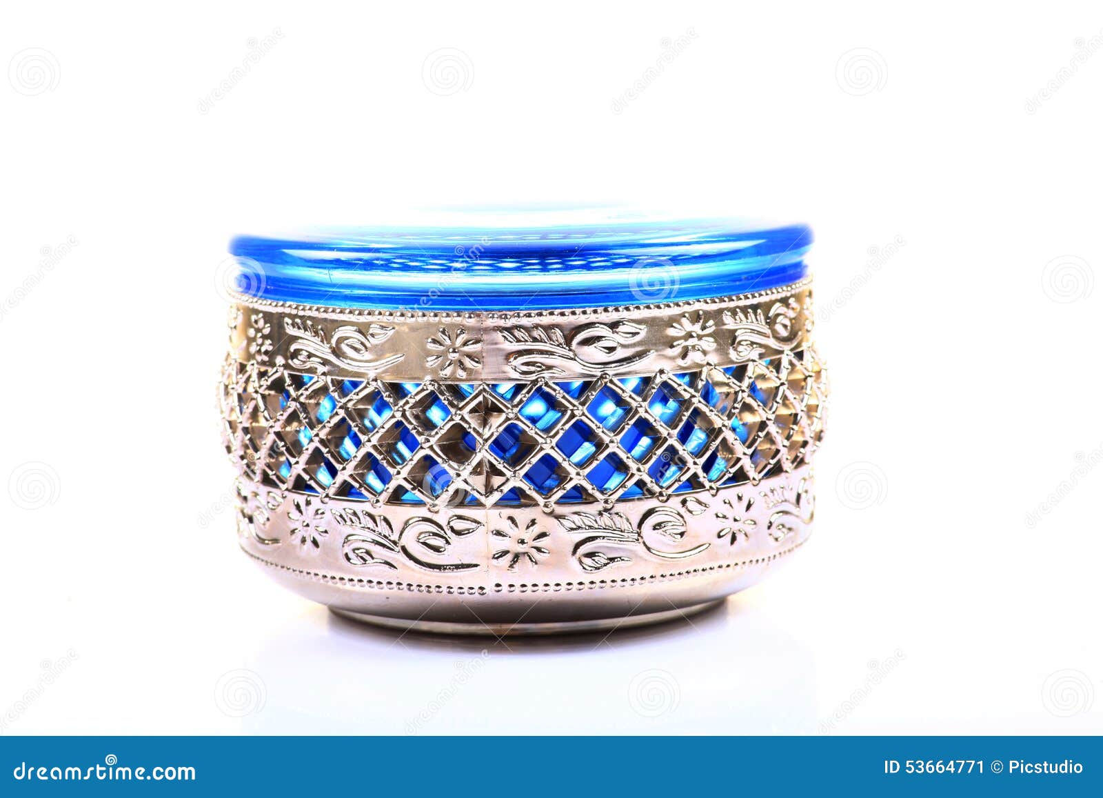 Silver metal container stock image. Image of beautiful - 53664771