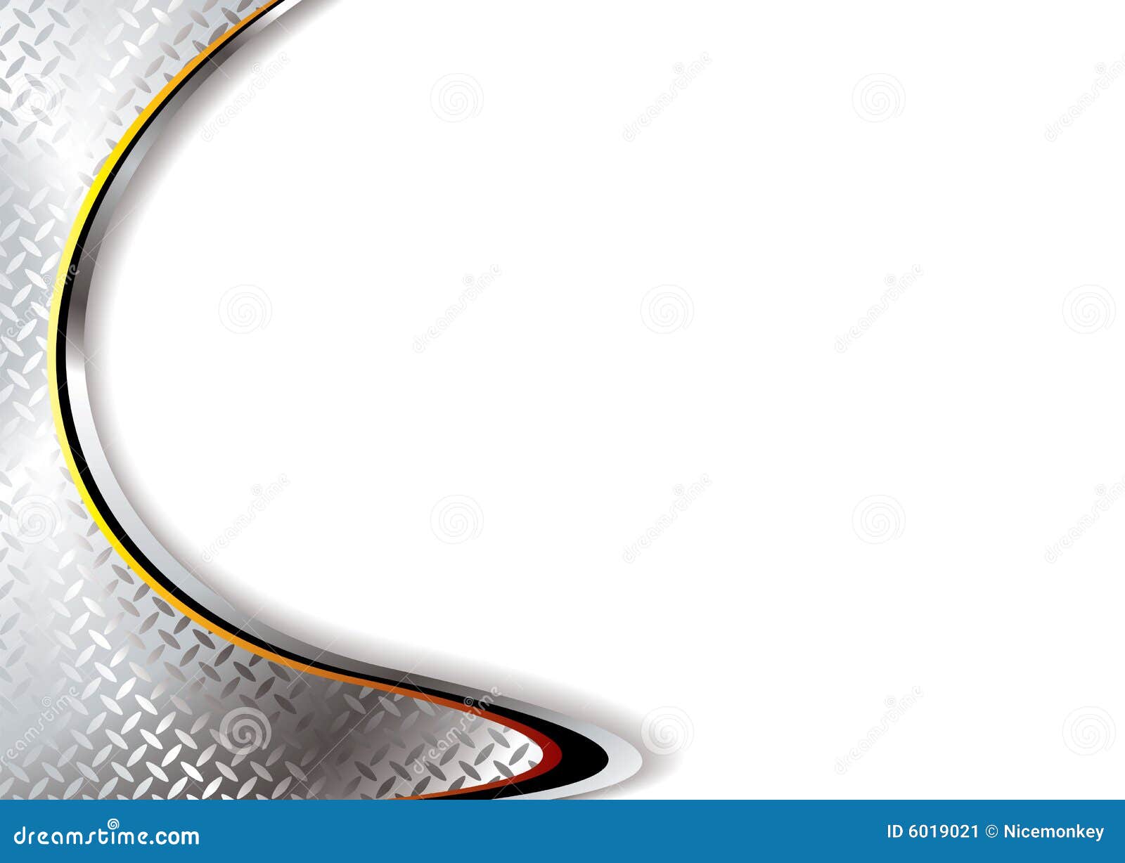 Silver metal corner stock vector. Illustration of curve - 6019021