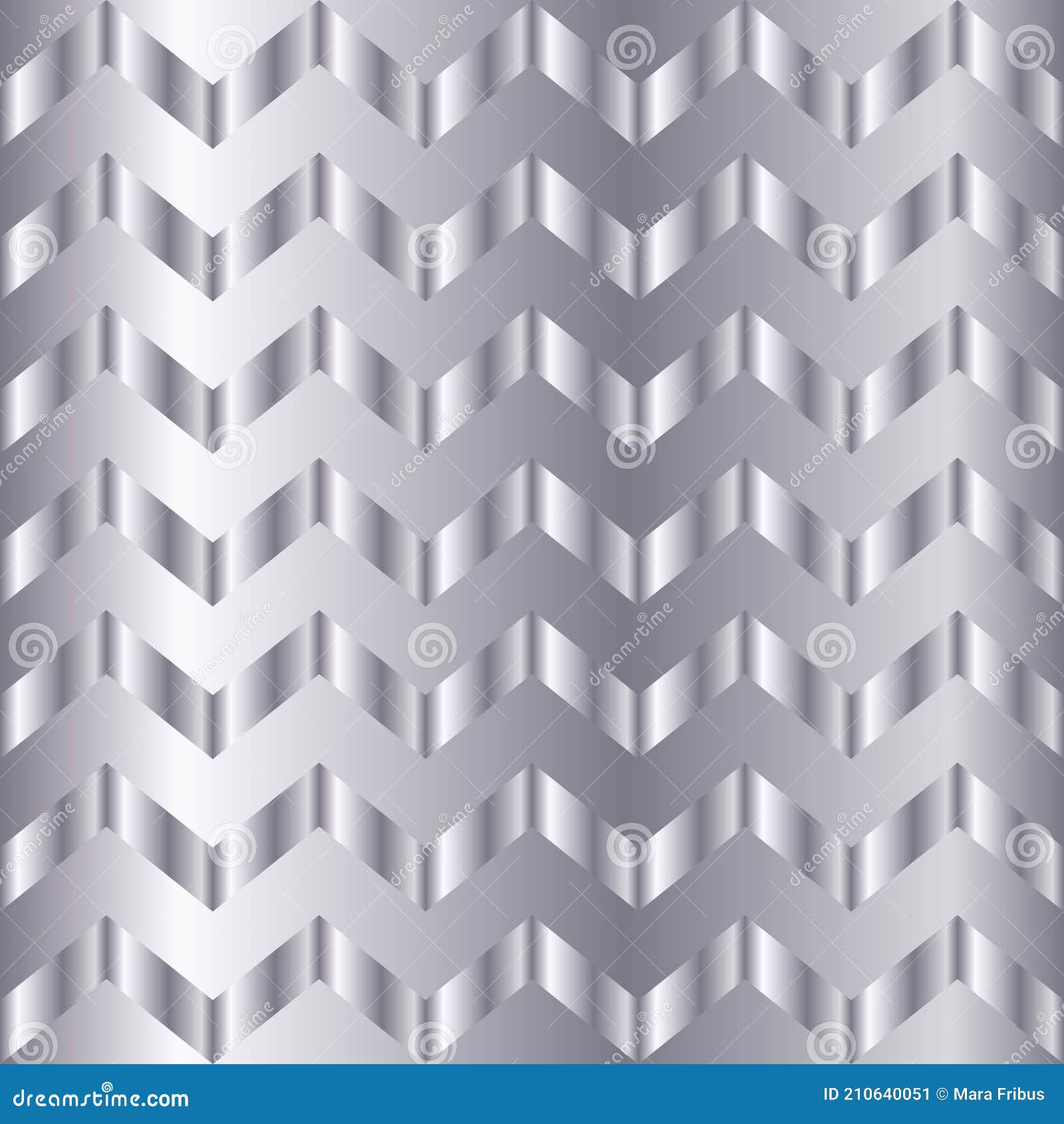Silver Metal Gradient Chevron Pattern Background Stock Vector - Illustration of color, grey ...