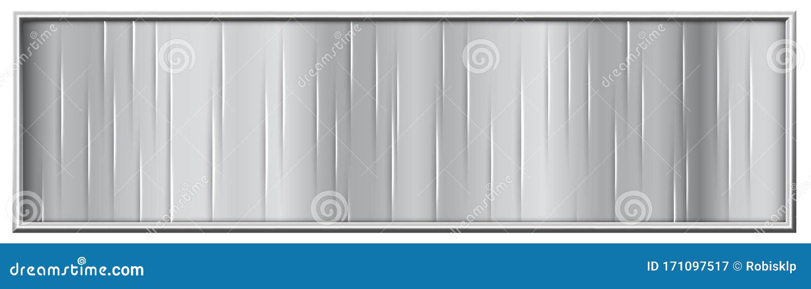 Metal Modern Frame Border Design for Advertisement Banner Stock Vector ...