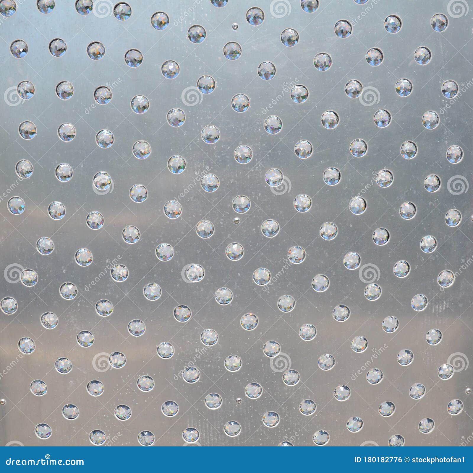 Silver Metal with Reflective Glass Balls or Spheres Stock Photo - Image ...