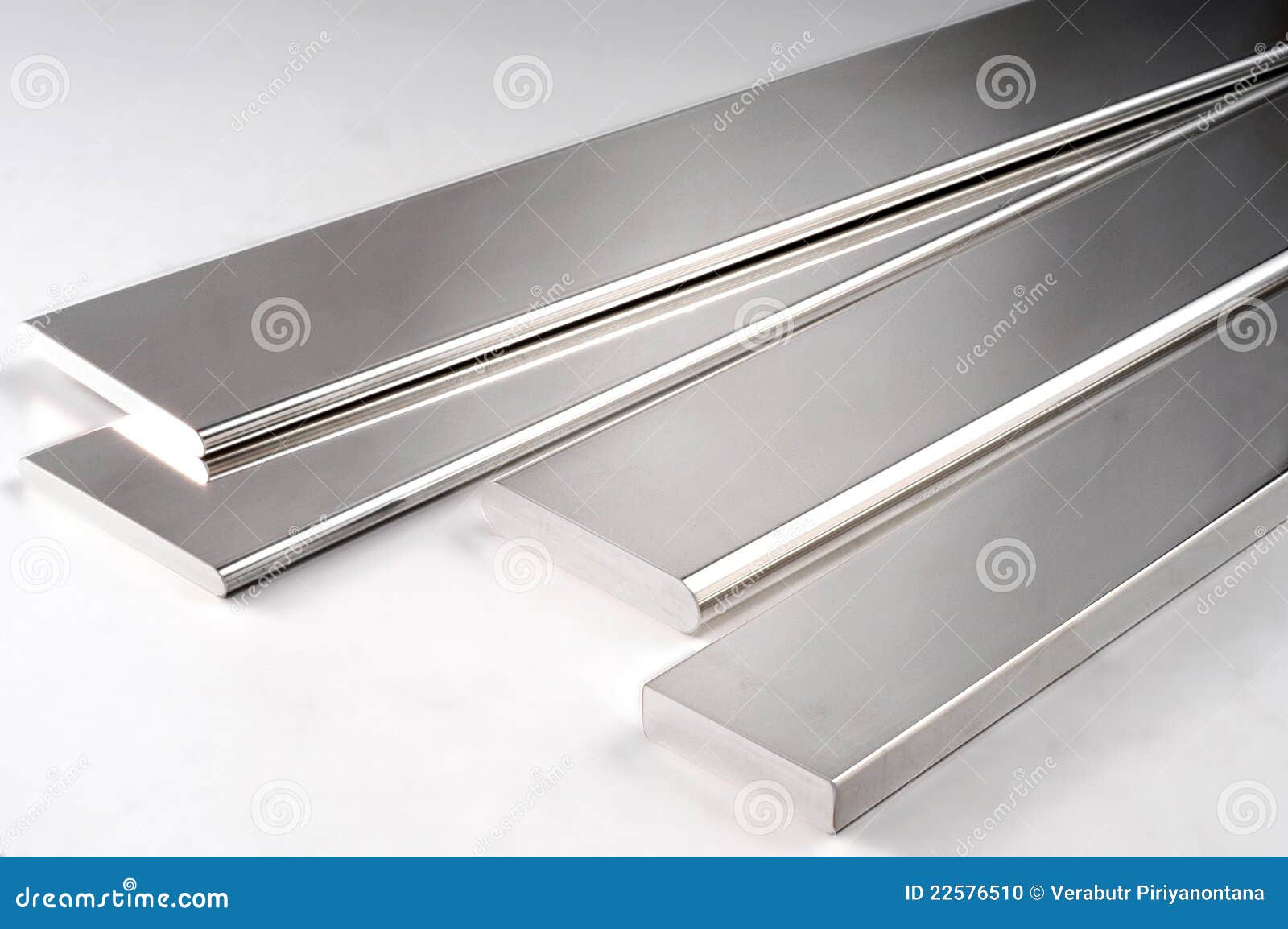 Silver Metal Rod stock photo. Image of surface, shiny - 22576510