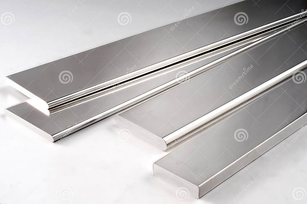 Silver Metal Rod stock photo. Image of surface, shiny - 22576510