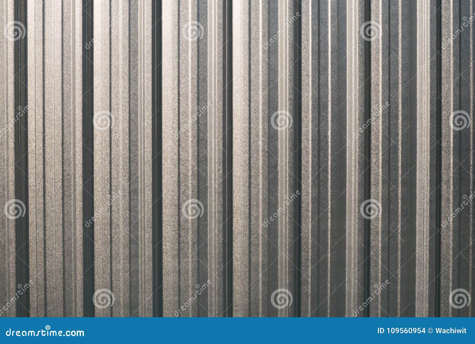 Silver Metal Roofing Sheet Texture Stock Photo - Image of silver ...