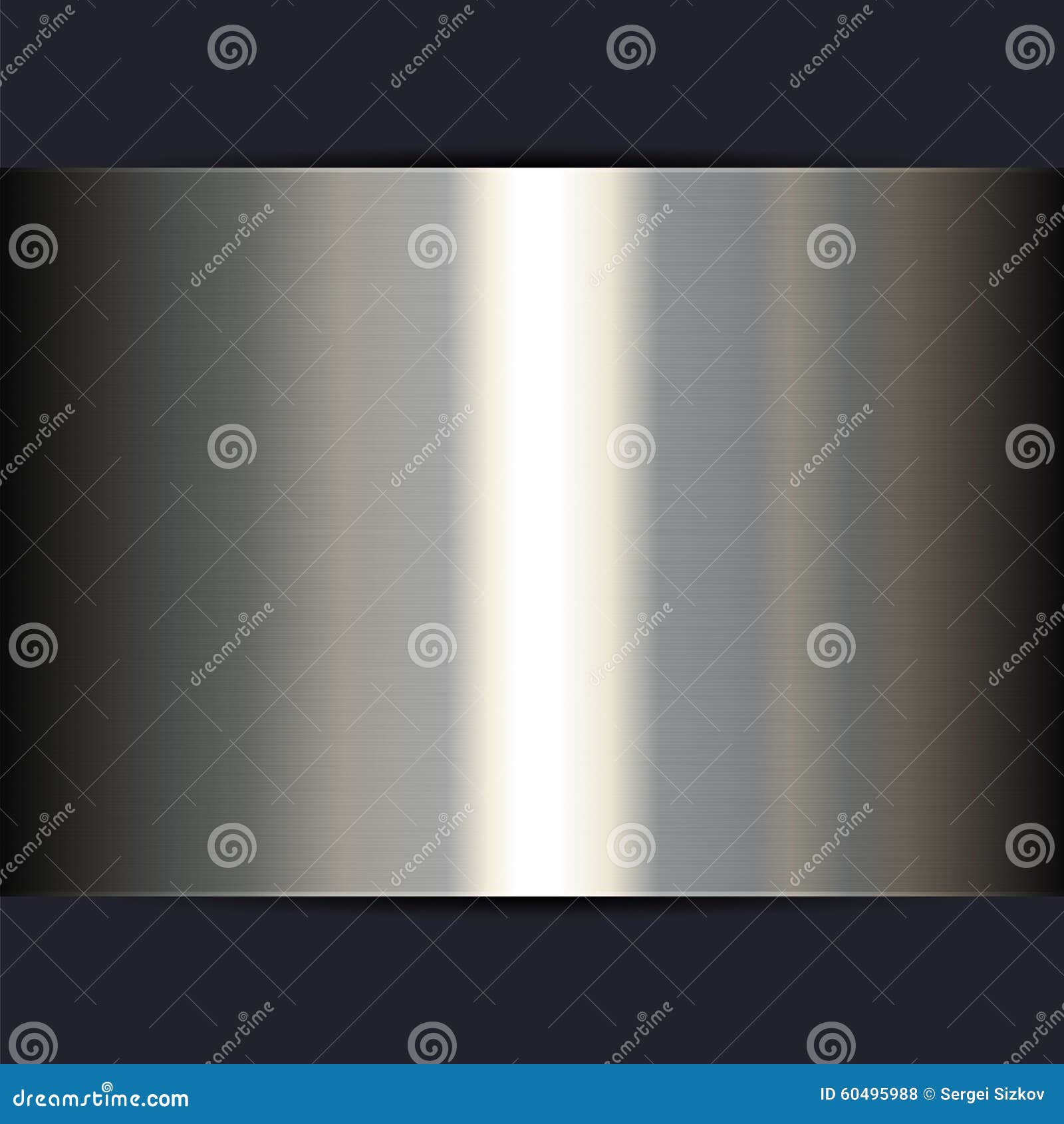 Silver Metal Shine Texture Background. Vector Stock Vector ...