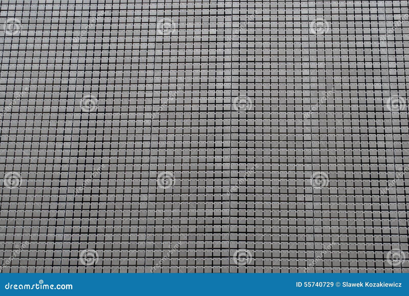Silver Metal Squares Grid Pattern Background Stock Image - Image of ...